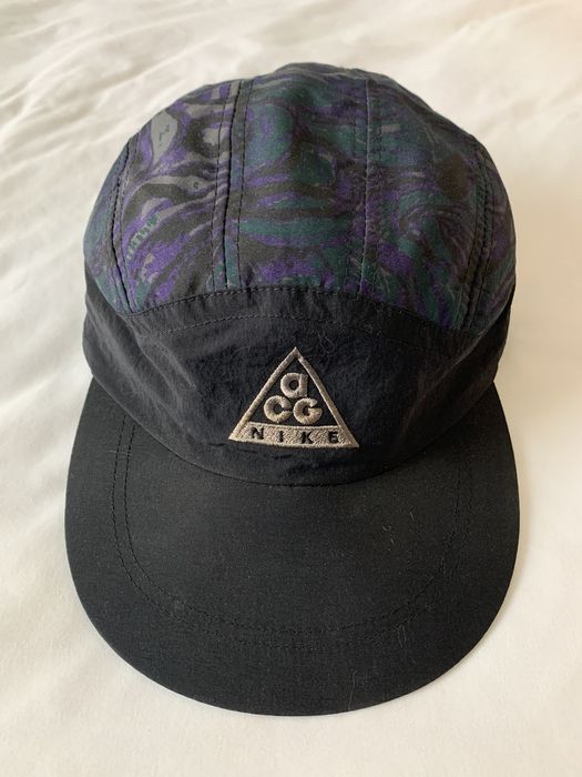 Streetwear Nike ACG Hat Black/Purple Wave | Grailed