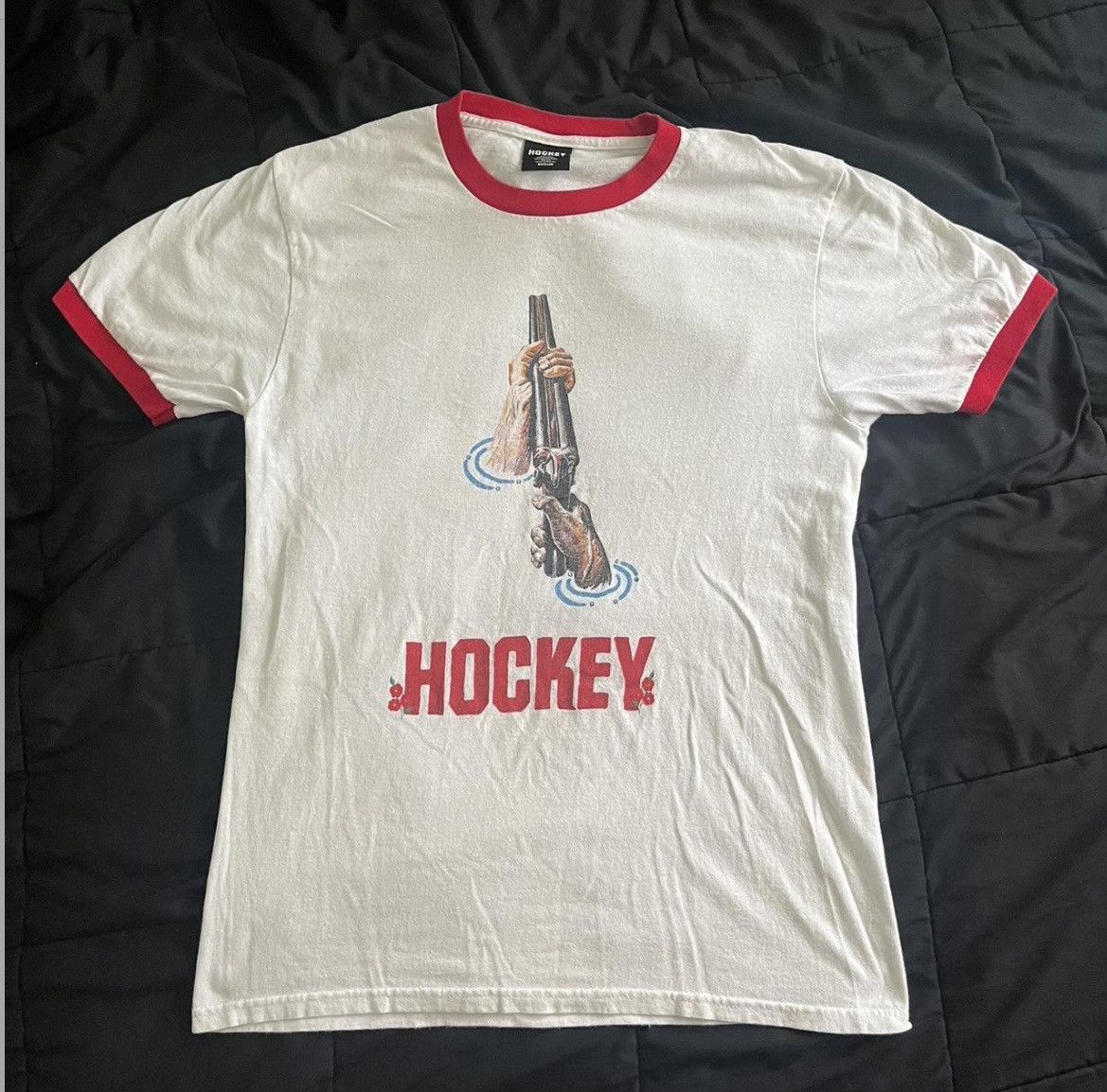 Fucking Awesome Hockey Andrew Allen Shotgun Ringer Tee Grailed
