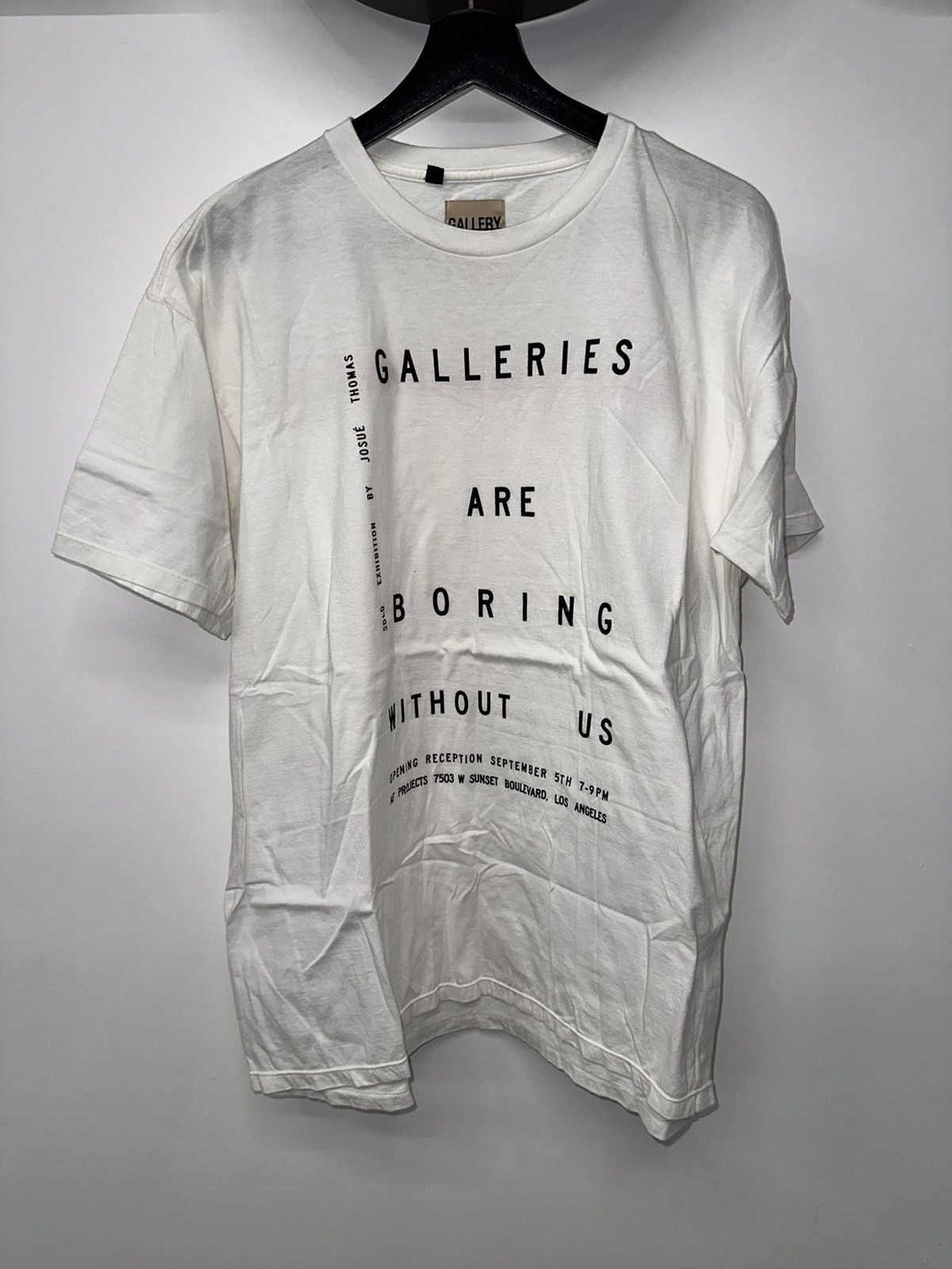 Gallery Dept. Gallery Dept. ULTRA Rare Josue Thomas T Shirt | Grailed