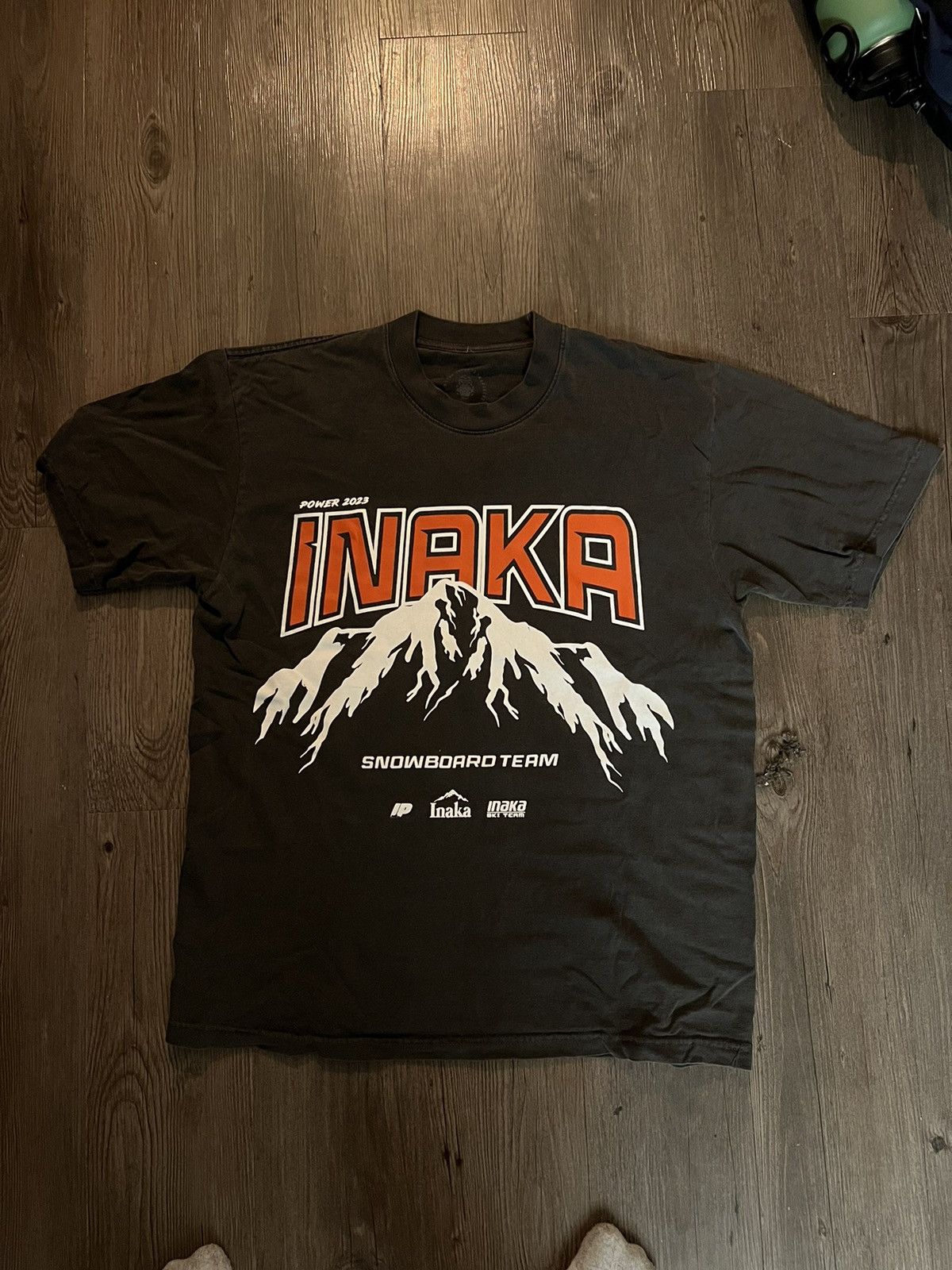 Other Inaka Power Peak Black Tee | Grailed