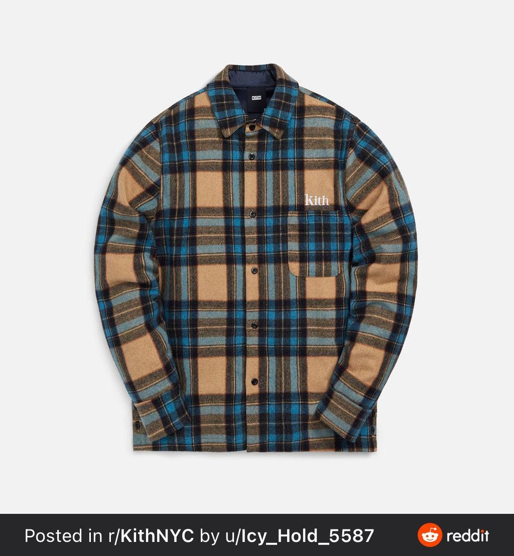 Kith *Last Drop* Kith Check Plaid Ginza w/ Tags | Grailed