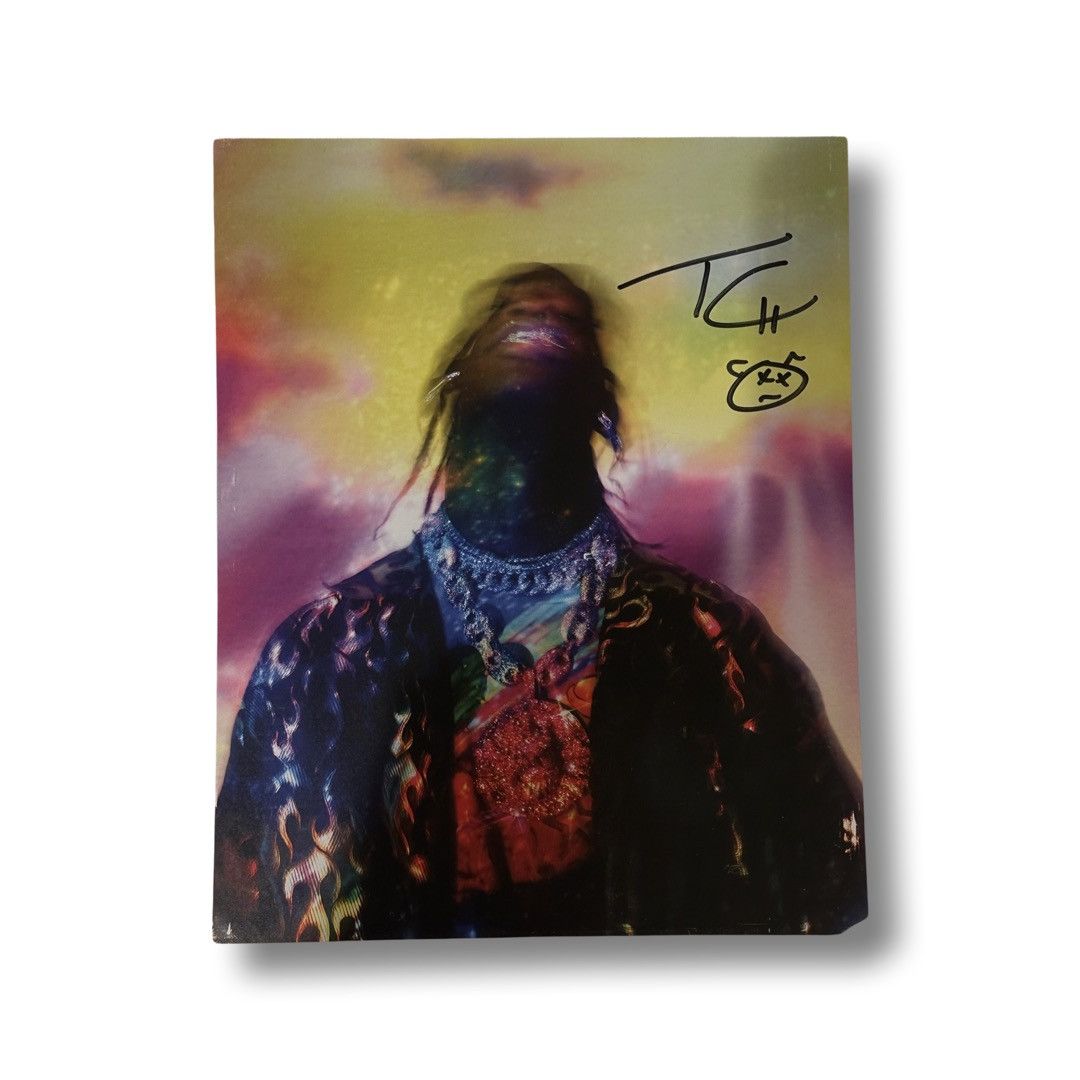 Travis Scott Travis Scott Signed Lithograph | Grailed