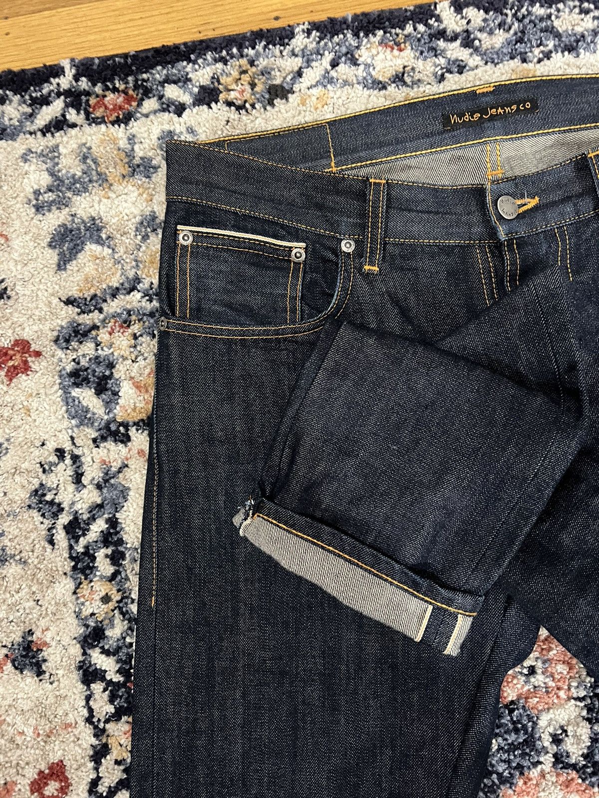 Nudie Jeans Nudie Japanese dry raw denim | Grailed