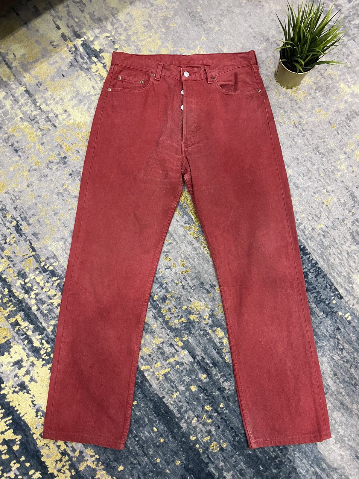 Levi's × Vintage 90's Levis 501 (Irregular) Vintage France Rare Color ...