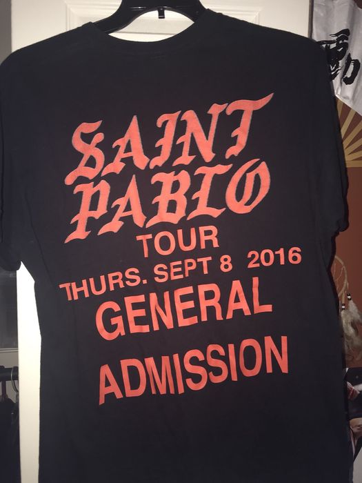 Kanye West Saint Pablo Tour Merch | Grailed