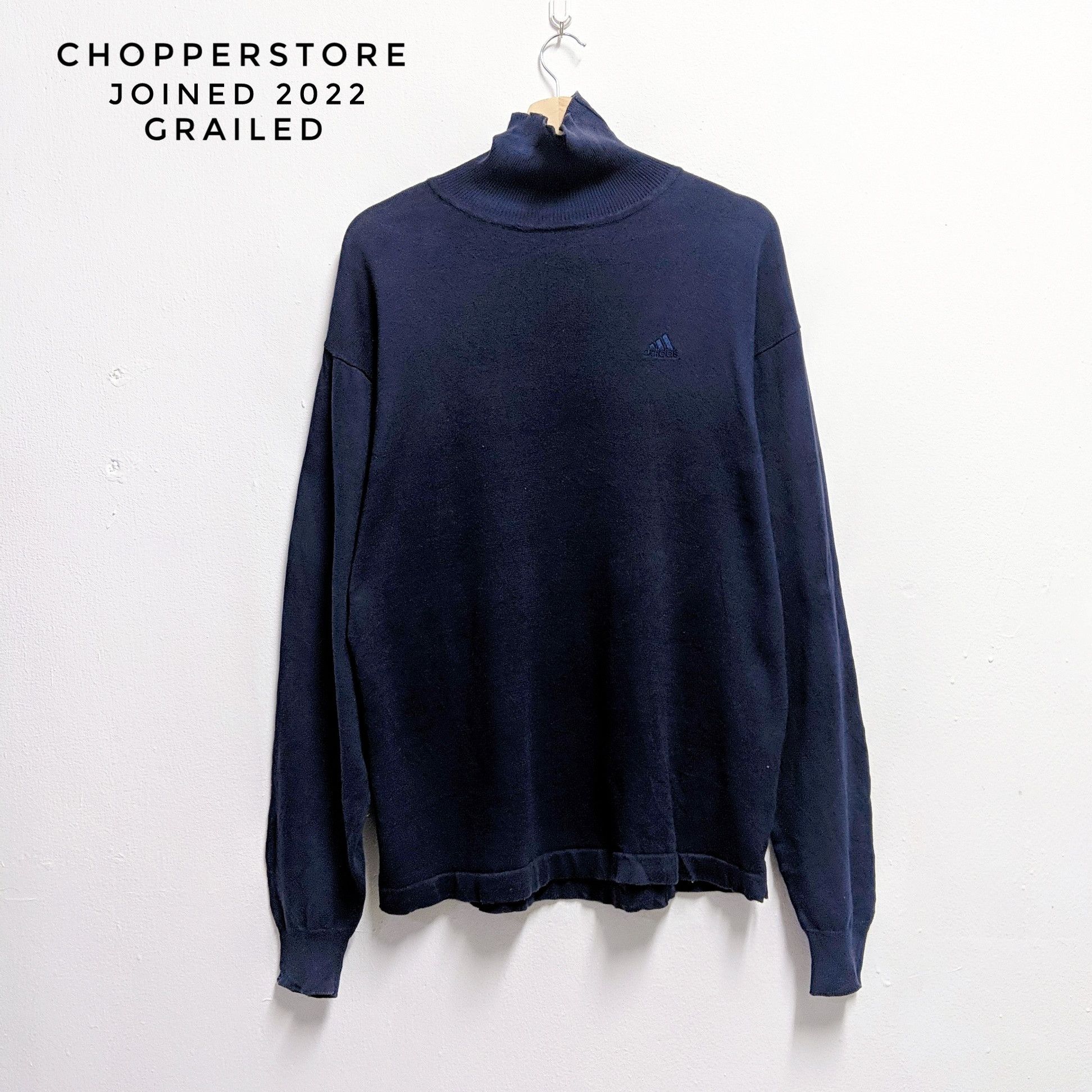 Adidas Vintage ADIDAS Climate Turtle Neck Knitwear | Grailed