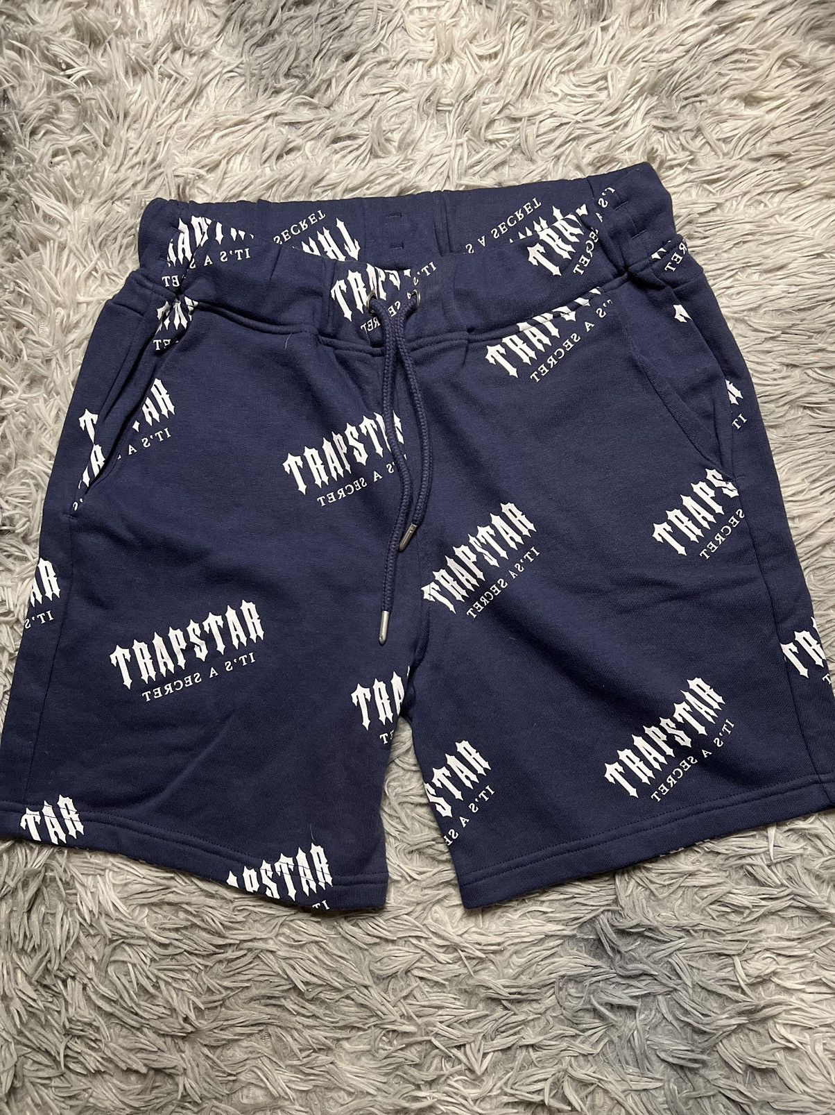 Streetwear × Trapstar London Trapstar monogram multi logo shorts | Grailed
