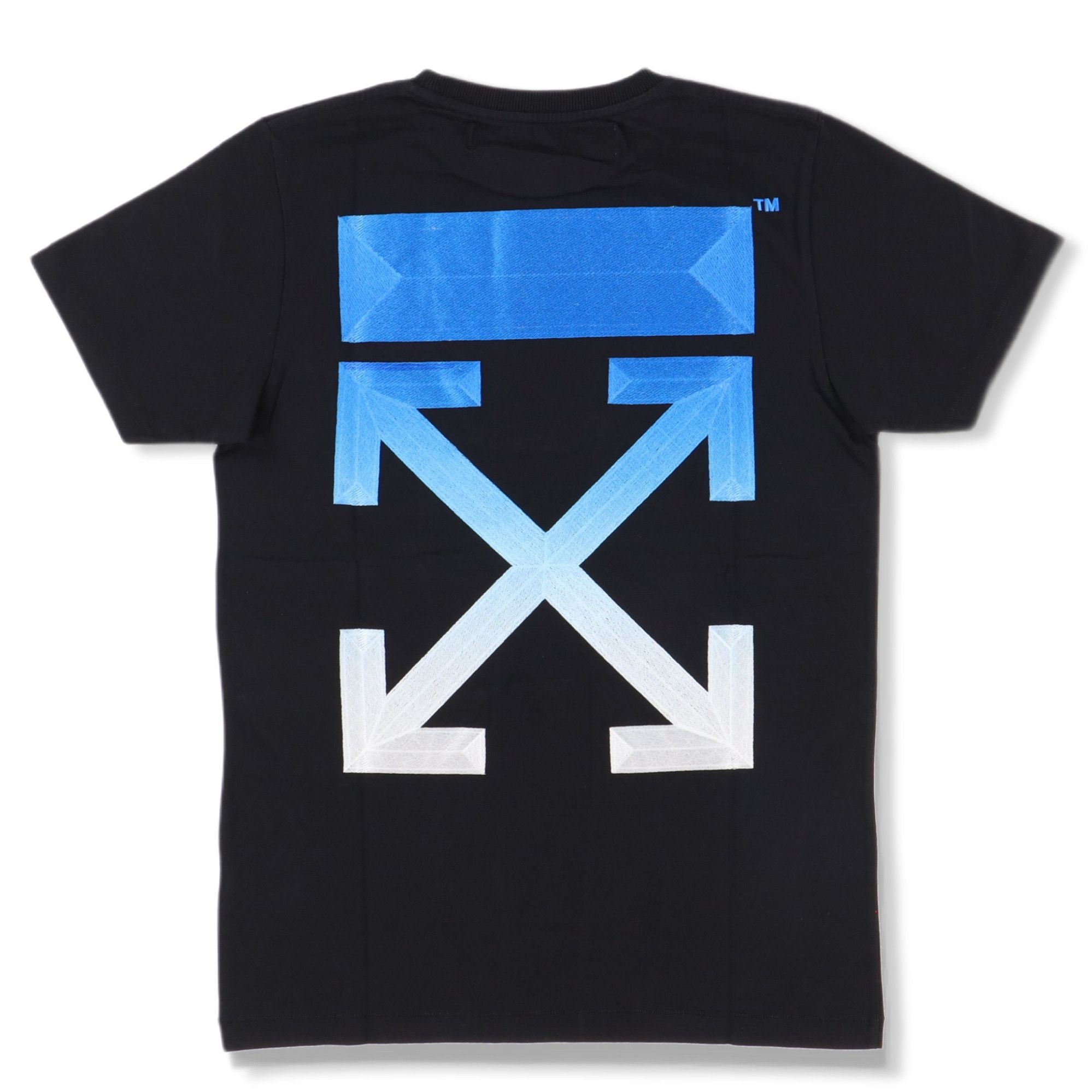 Dover Street Market × Off-White DSM Blue Gradient Arrows T-Shirt | Grailed