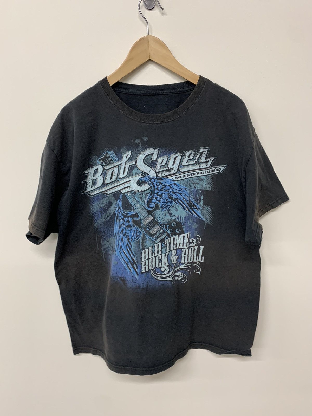 Vintage Vintage Bob Segen 2011 Winged Guitar Tour Tee | Grailed