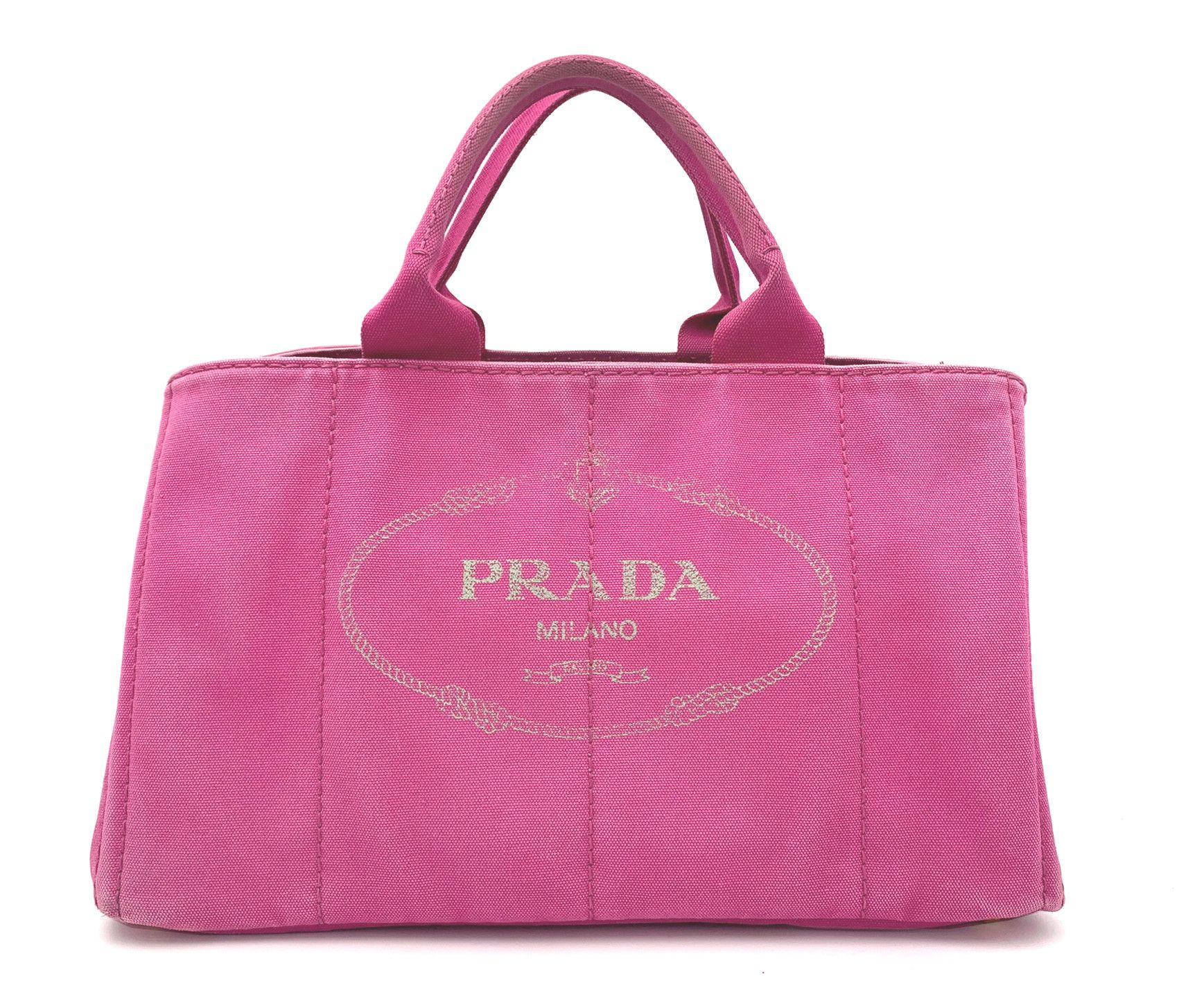 Prada Canapa GM - pink | Grailed