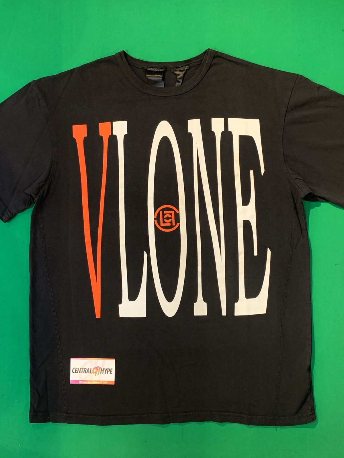 Vlone Vlone Clot Dragon Tee Black Red RARE authentic | Grailed