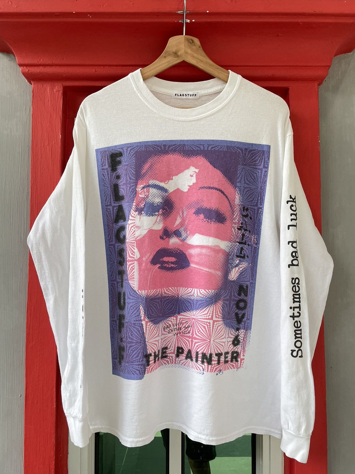 Flagstuff × Japanese Brand × Streetwear Rare Flagstuff The Painter Tshirt | Grailed
