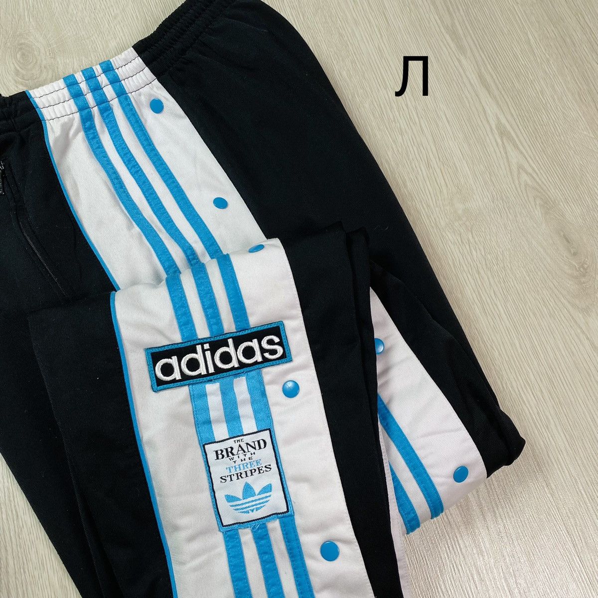 Adidas × Vintage Adidas vintage pants buttons | Grailed