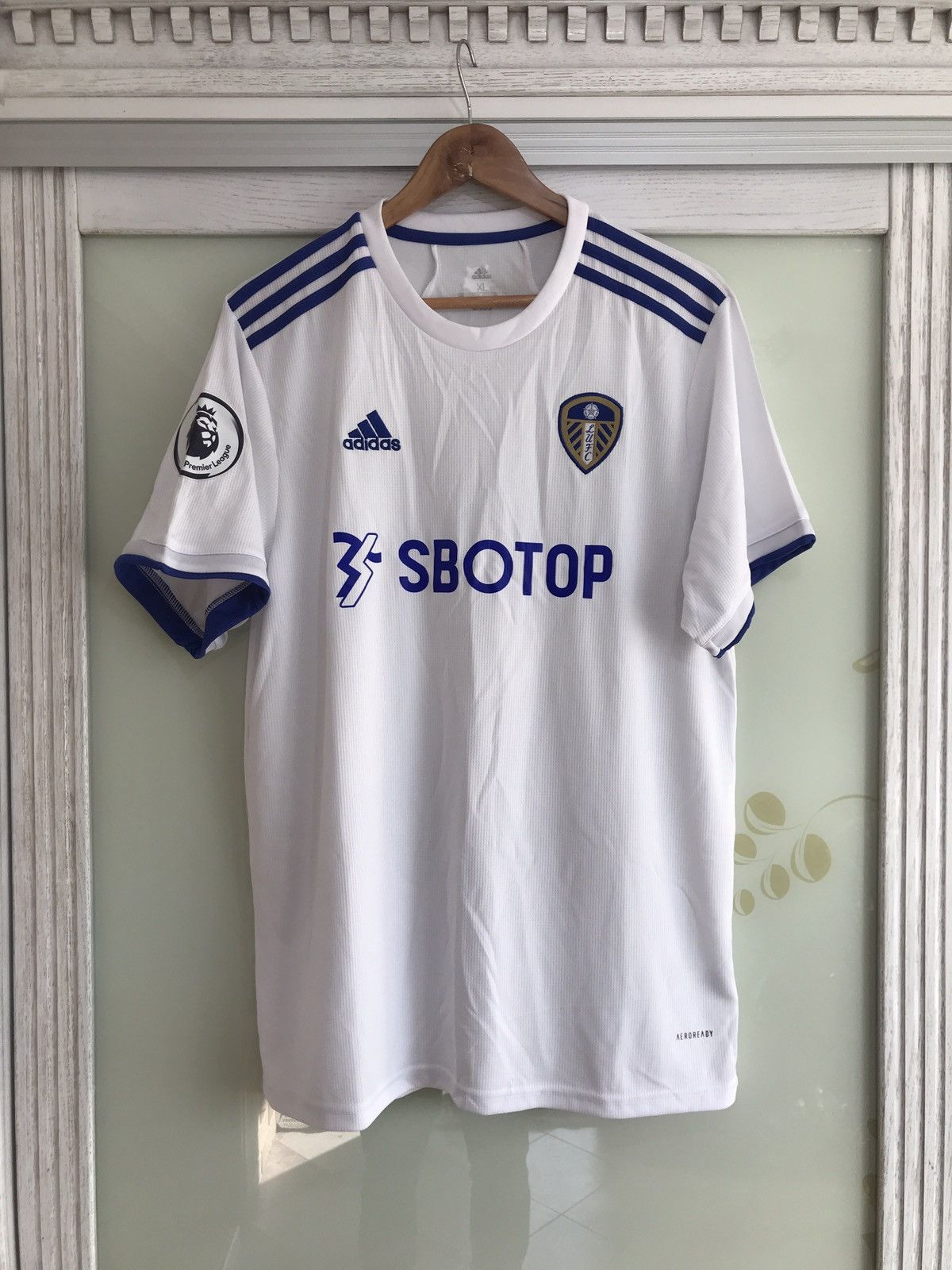 Adidas × Soccer Jersey Leeds United 2020-2021 Home Soccer Jersey ...