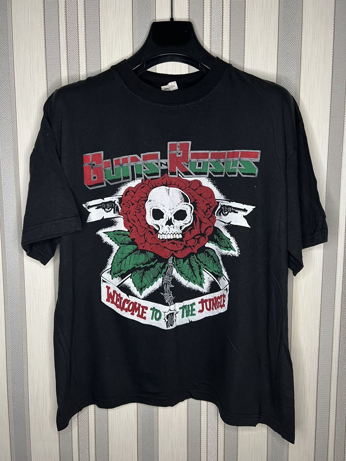 Band Tees × Guns N' Roses × Vintage Vintage Bootleg Guns N Roses 1987 ...
