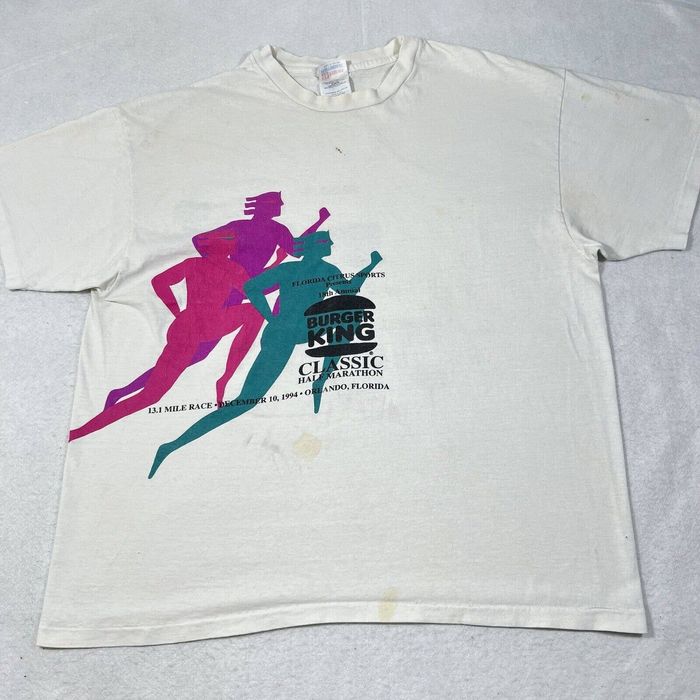 Hanes Vintage Hanes 1994 Burger King Classic Graphic Tee USA 90s | Grailed