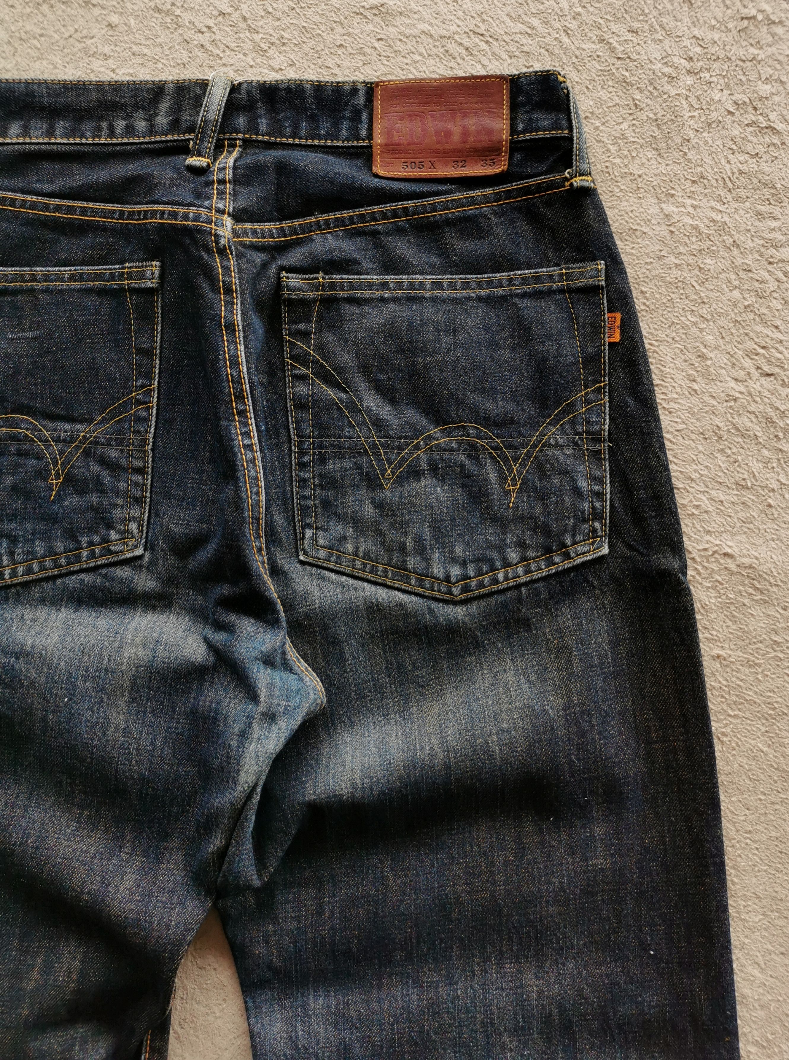 Edwin × Vintage Vintage Edwin Selvedge Lot 505 X Jeans | Grailed