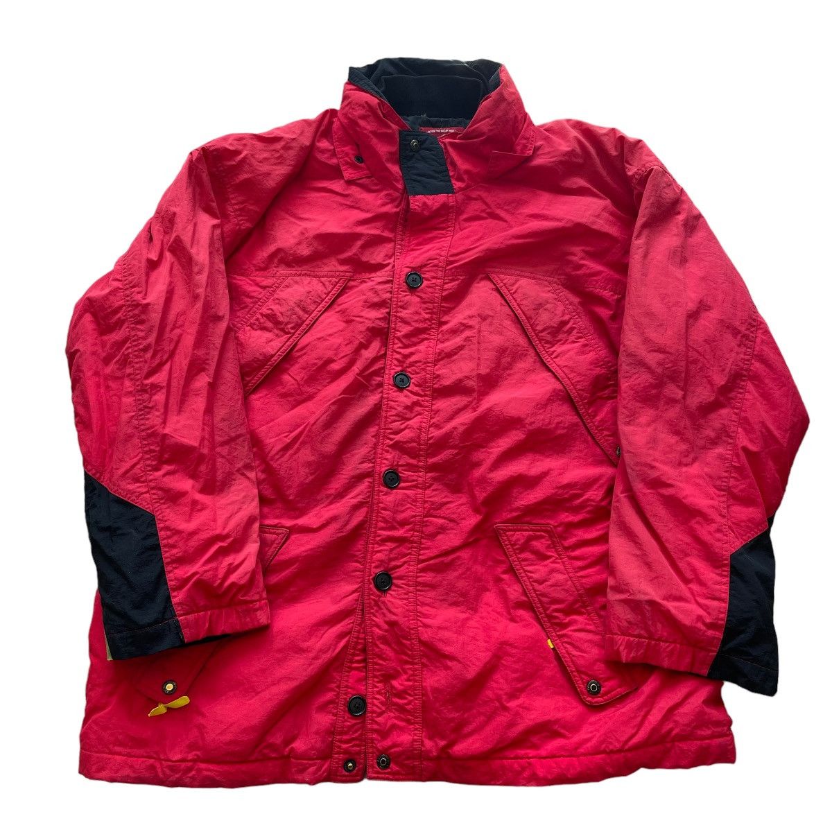 Marlboro × Vintage × Windbreaker Marlboro Cigarettes Heavy Nylon Jacket ...
