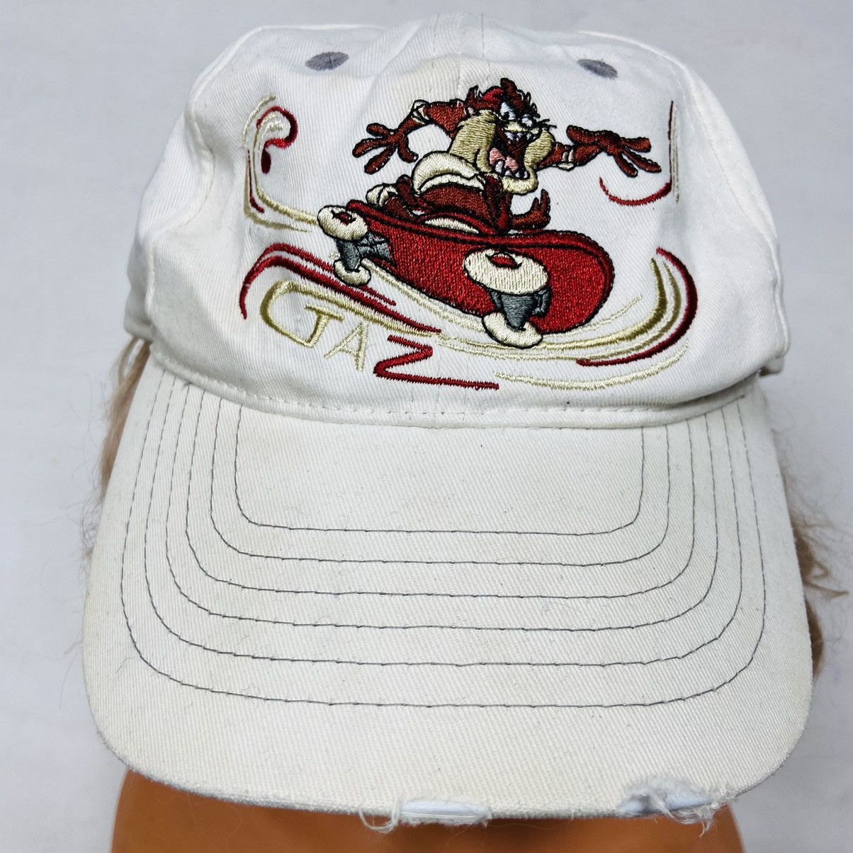 Skategang × Streetwear × Warner Bros 1990s TAZ VINTAGE SK8 CAP | Grailed