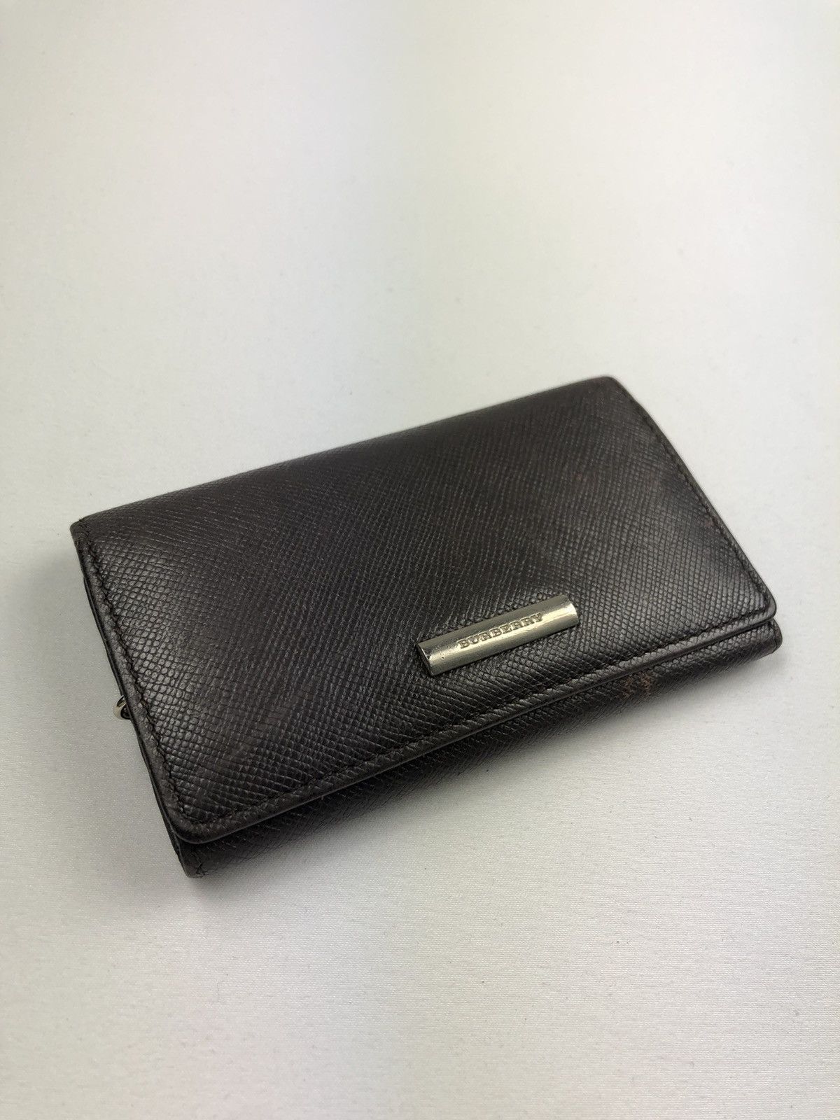 Burberry Burberry check leather key holder | Grailed