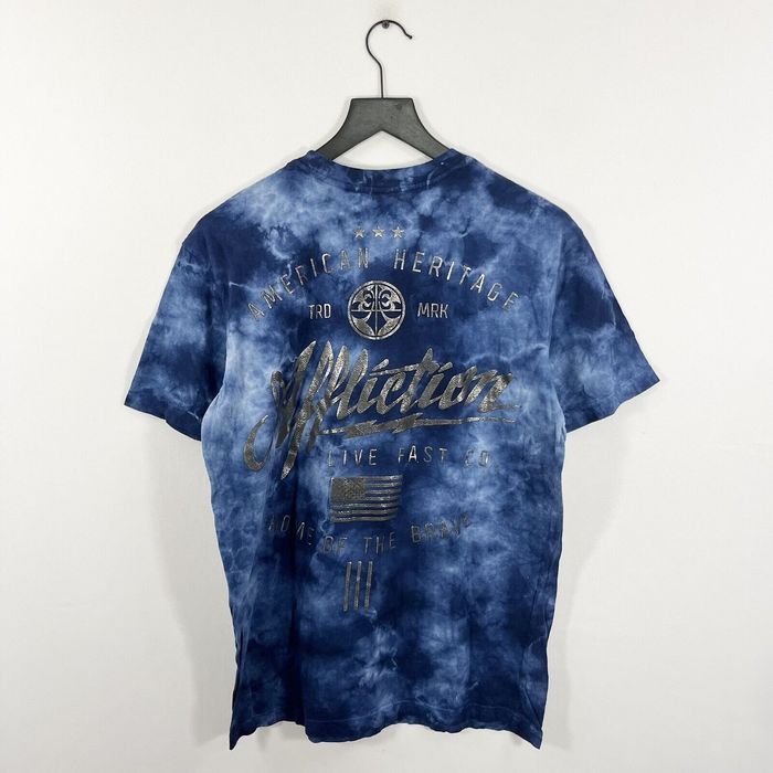 Affliction Y2K Affliction Live Fast American Heritage T Grunge Biker ...
