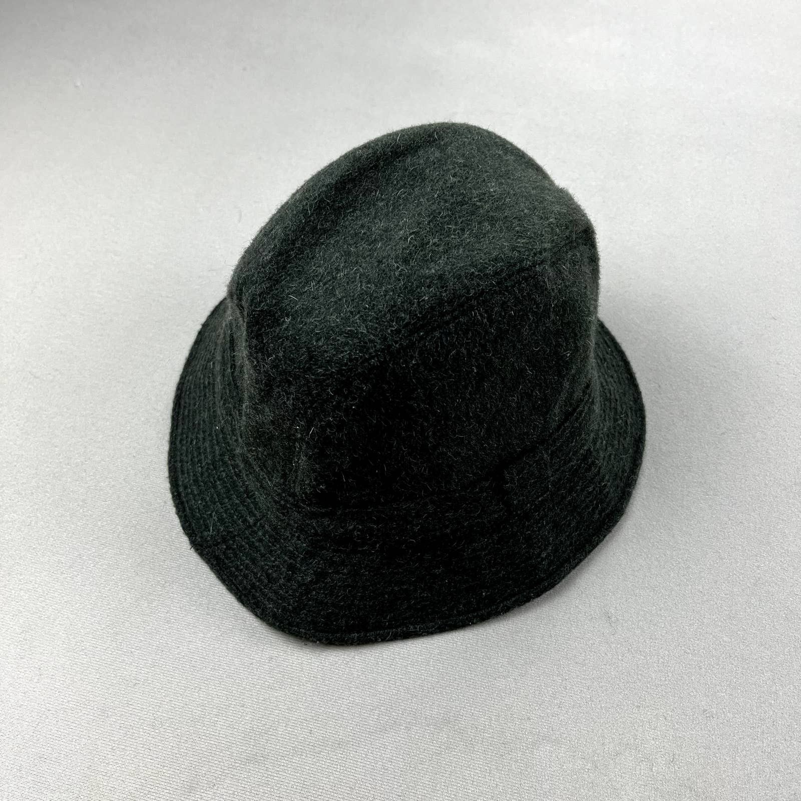 Vintage Vintage Fedora Hat Cap 6-7/8 Green Wool Orignal Italy 80s | Grailed
