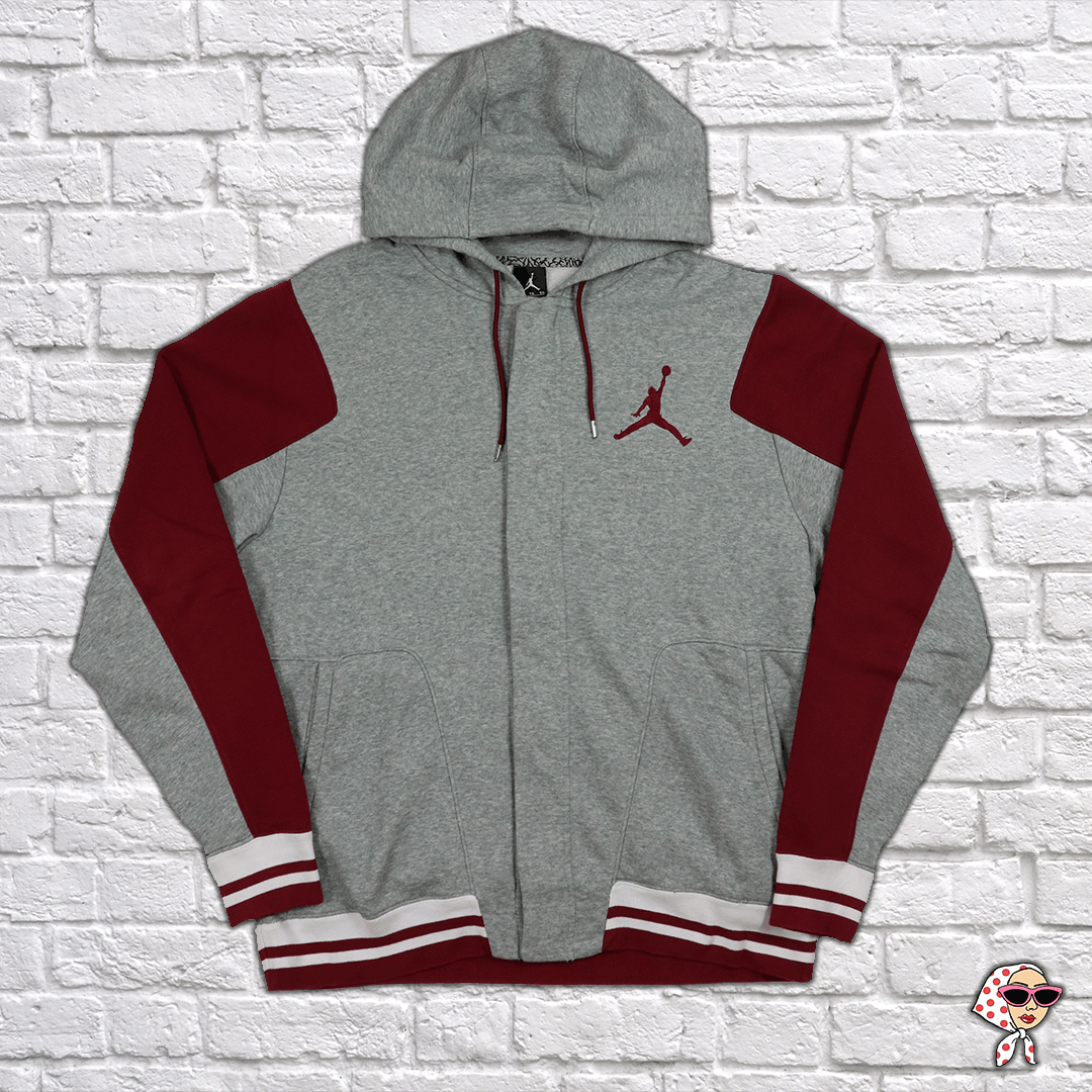 Jordan Brand NIKE AIR JORDAN VARSITY HOODIE SNAP BUTTON | Grailed