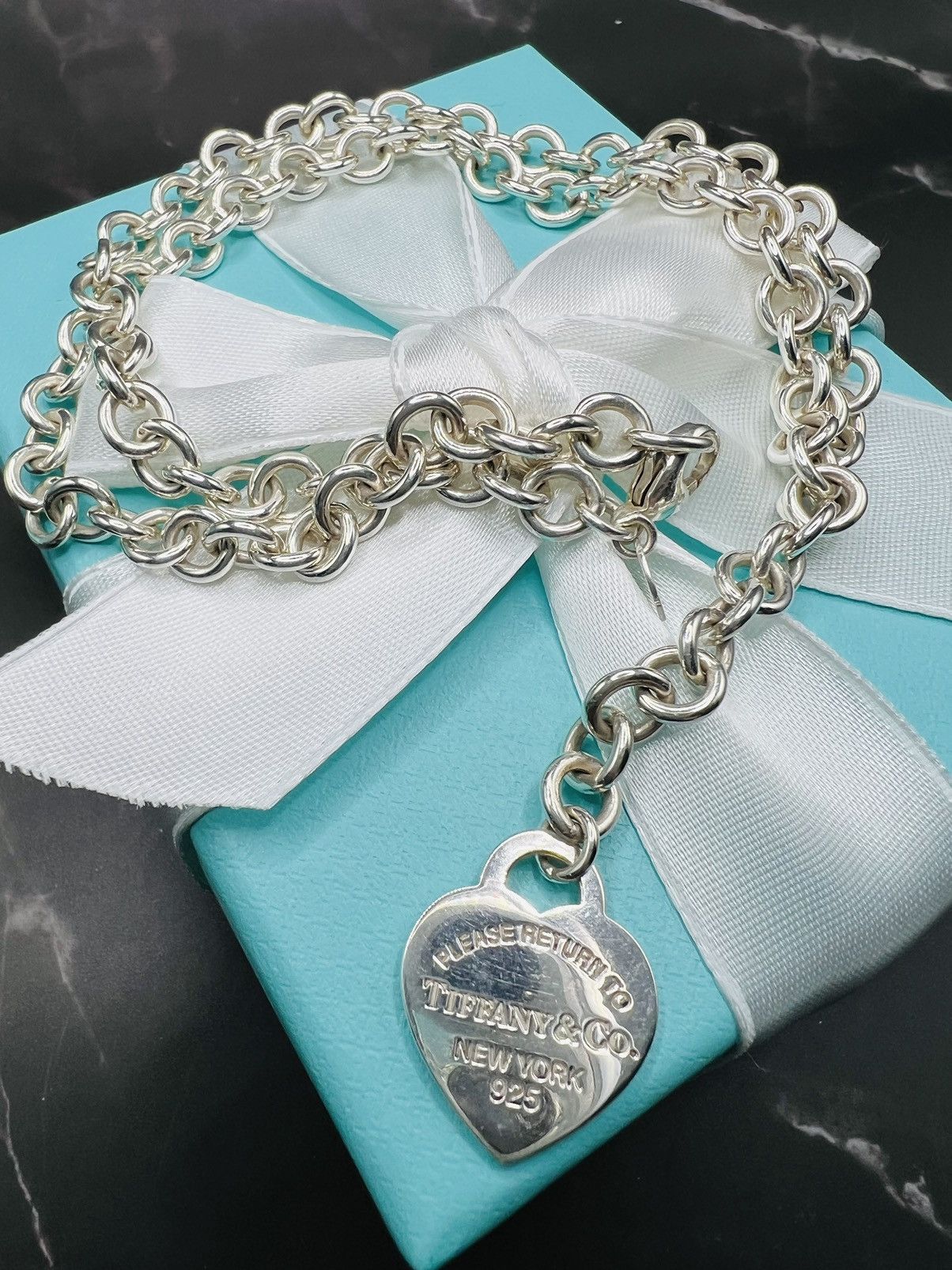 Tiffany & Co. Tiffany RTT Heart Tag Drop Necklace | Grailed