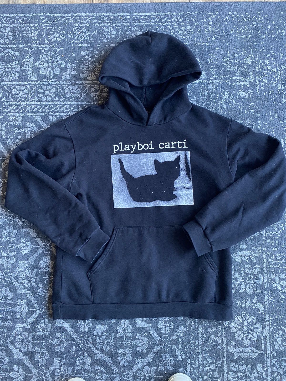 Playboi Carti × Streetwear Playboi Carti WLR Cat Hoodie XL | Grailed