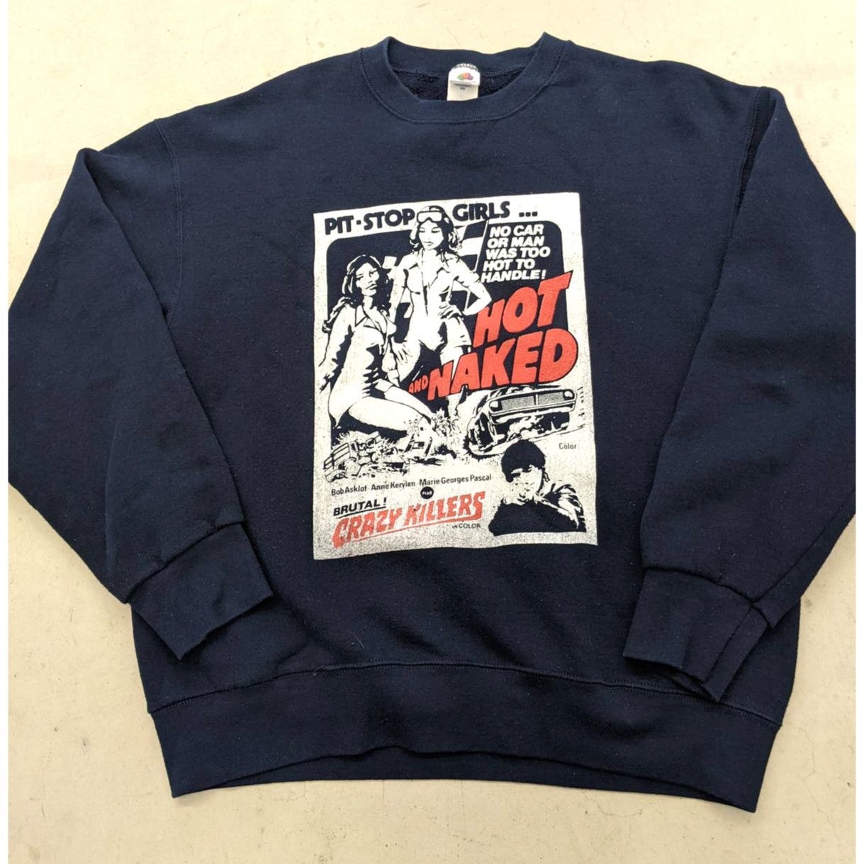 Hype 2000s Hot and N@ked retro movie promo shirt | Grailed