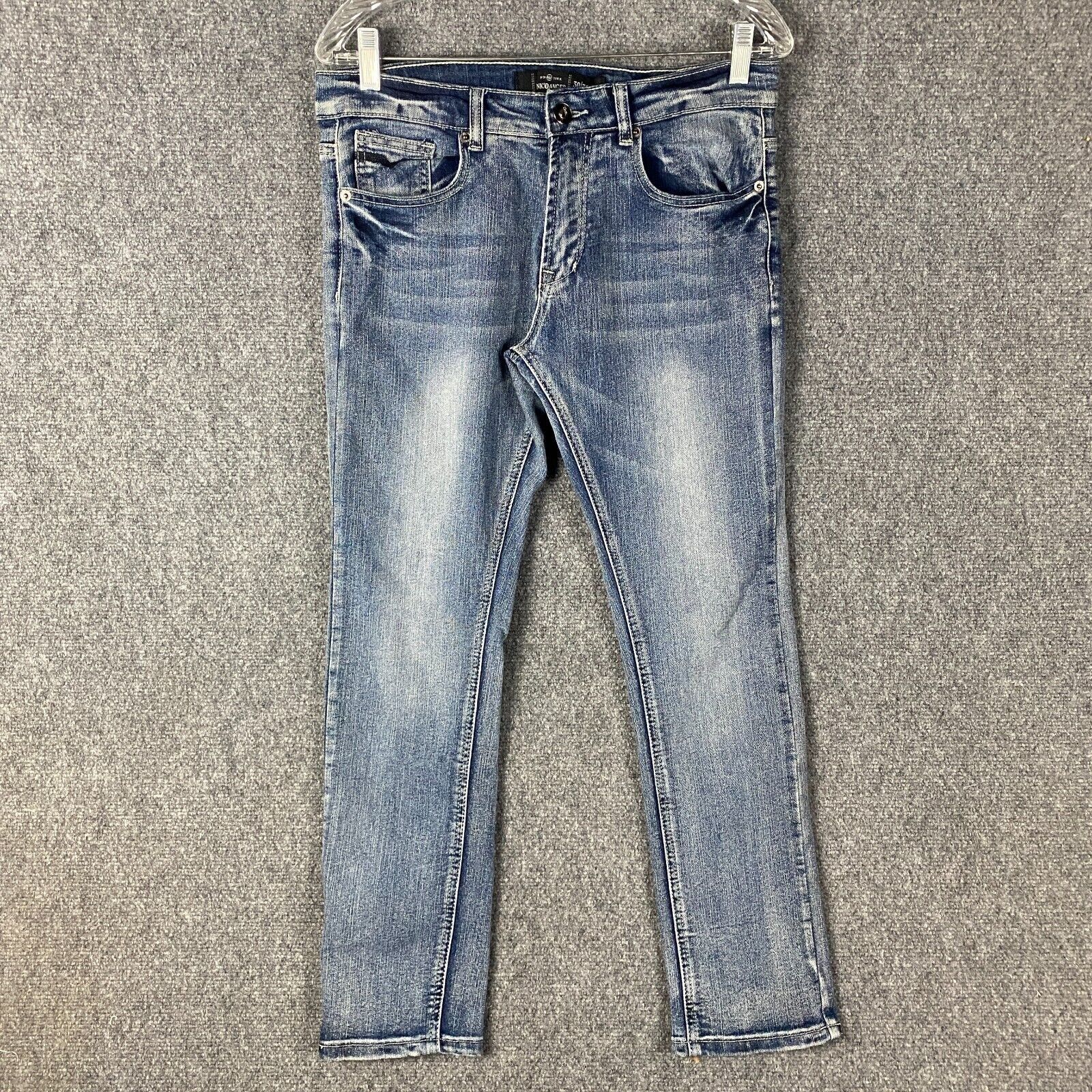 Blend Nick Danger Jeans Men's 30/30 Denim Stretch Cotton Blend Straight ...