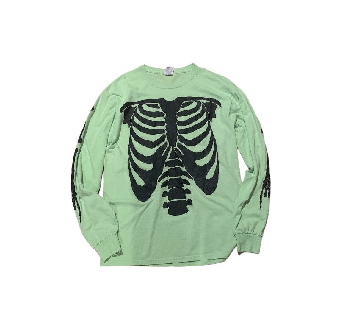 Hype Playboi Carti Die Lit NEON Tour Skeleton Shirt | Grailed