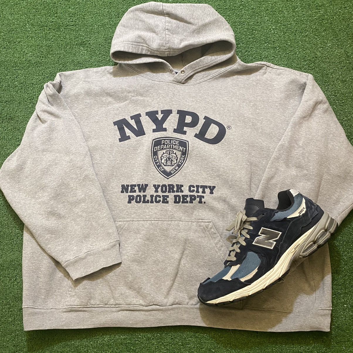 Vintage Vintage NYPD Hoodie | Grailed