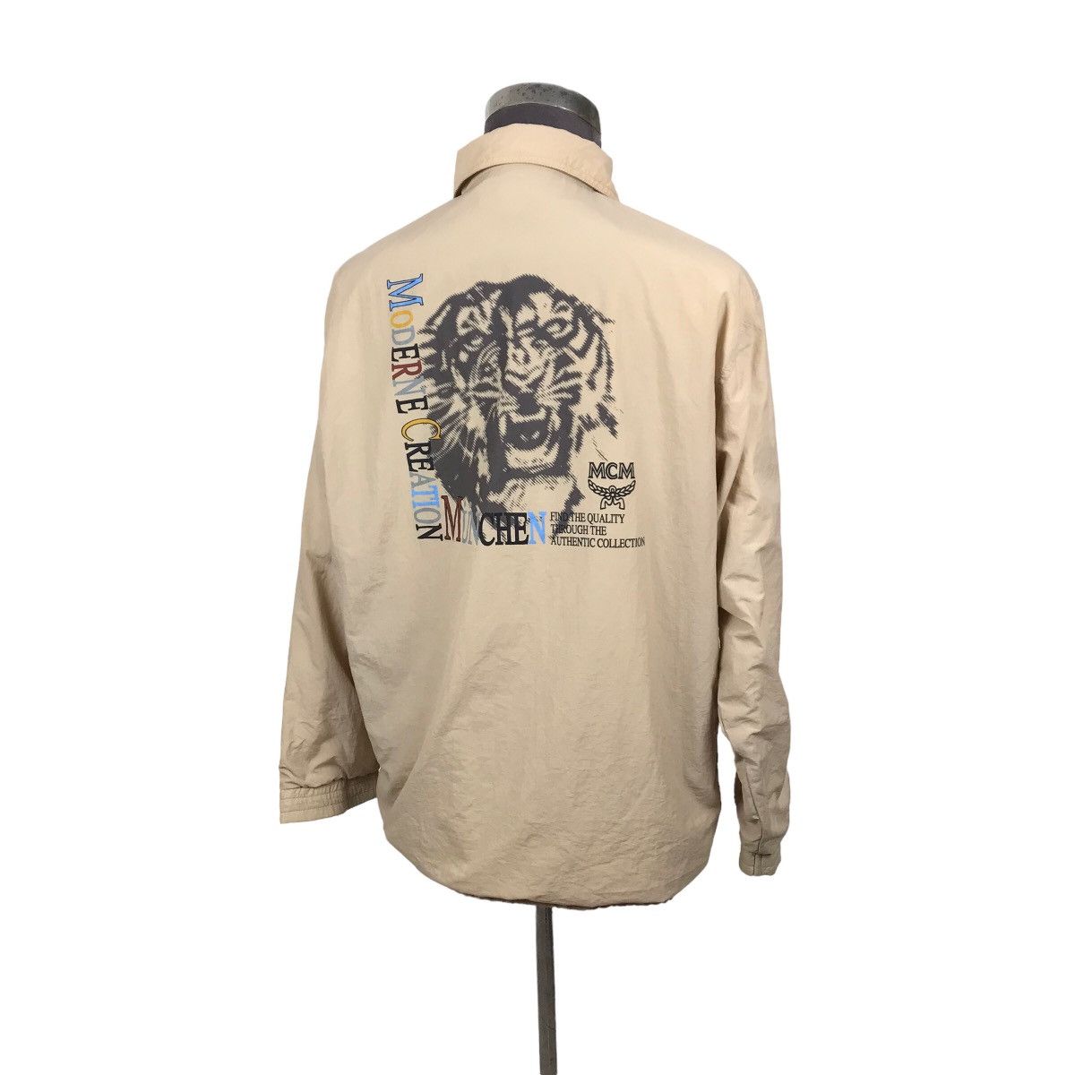 Vintage Vintage MCM Modern Creation Munchen Jacket Big Logo | Grailed