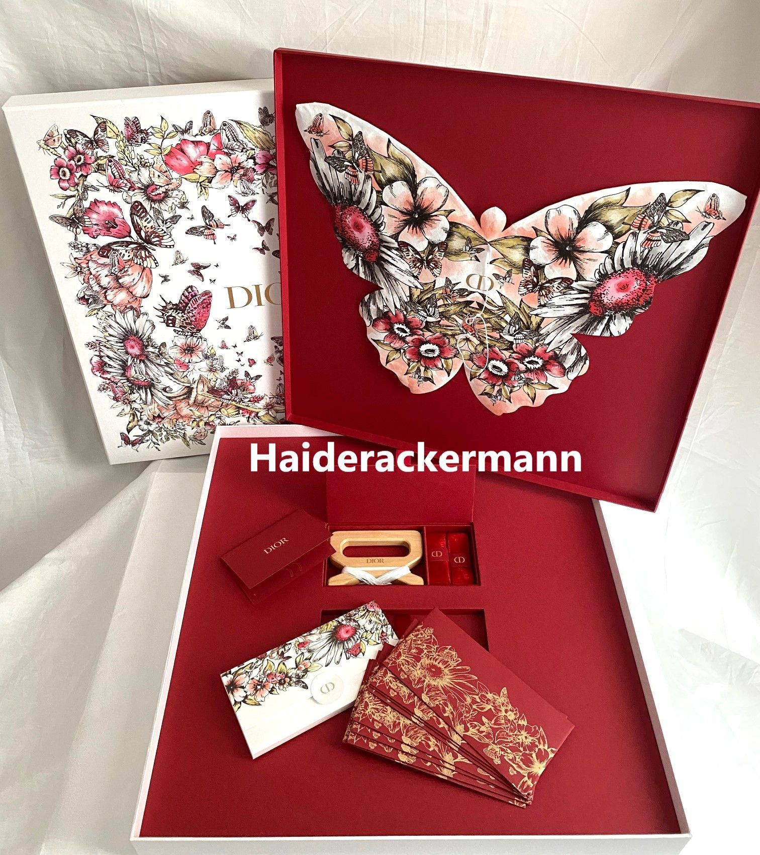 Dior DIOR 2022 CNY butterfly kite & red packet box set | Grailed