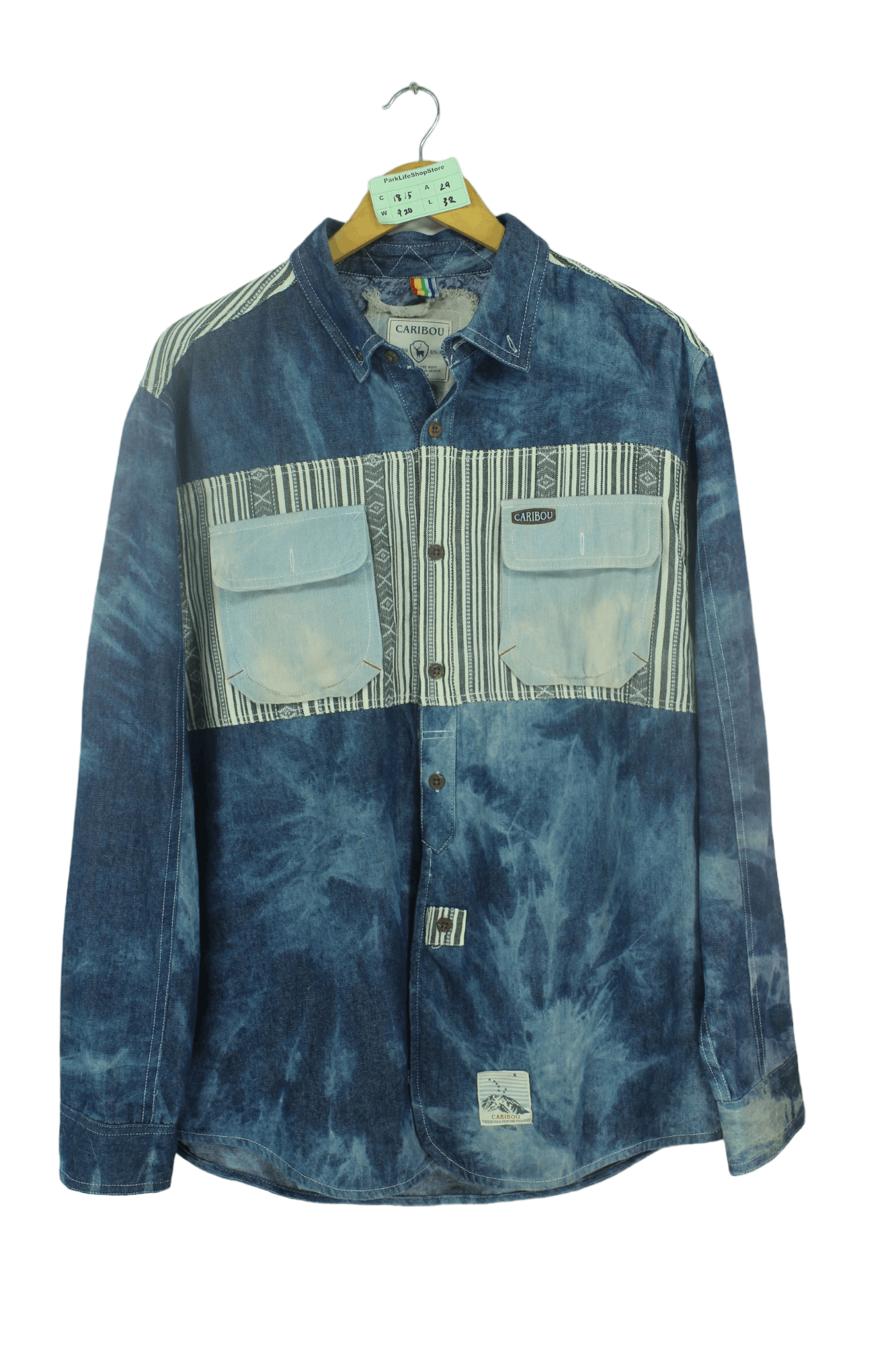 Denim Jacket CARIBOU Denim Shirt Mens | Grailed