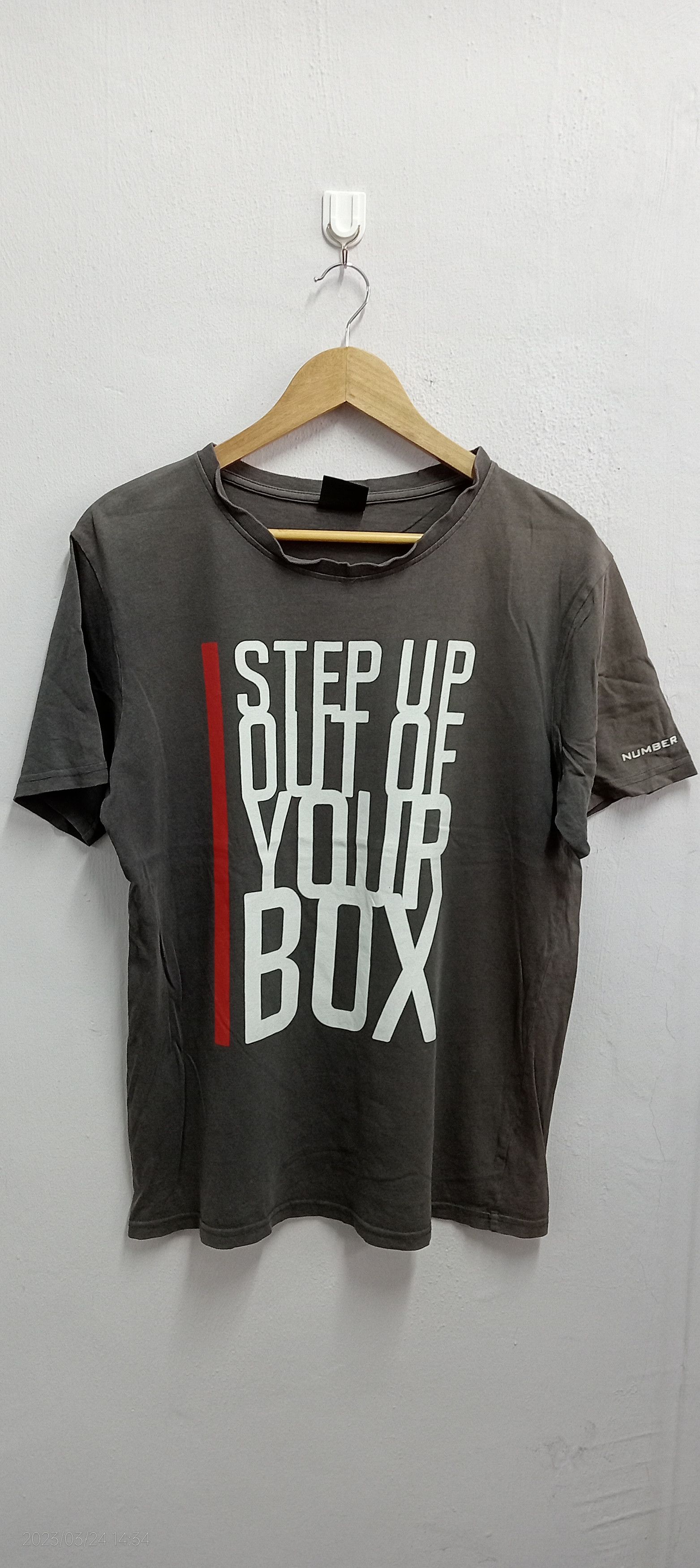 Vintage STEP UP OUT OF YOUR BOX BY NUMBER NINE | Grailed