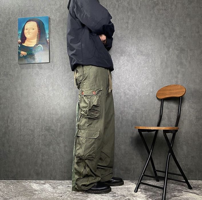 Hysteric Glamour 🔥 Rare Design Travis Scott Tactical Multi Pocket Brown Army | Grailed