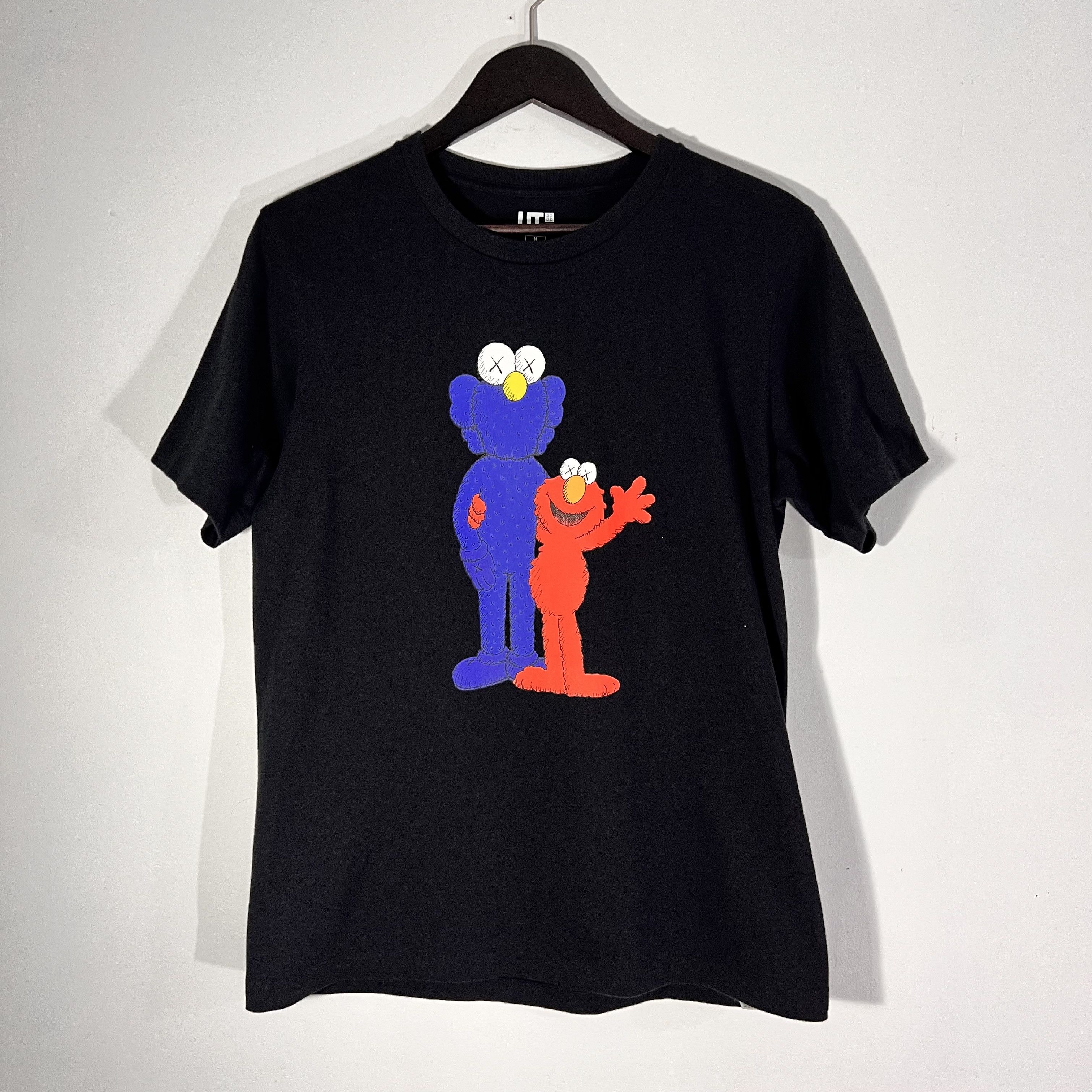 Uniqlo Kaws x Uniqlo Sesame Street Elmo BFF Companion T Shirt | Grailed