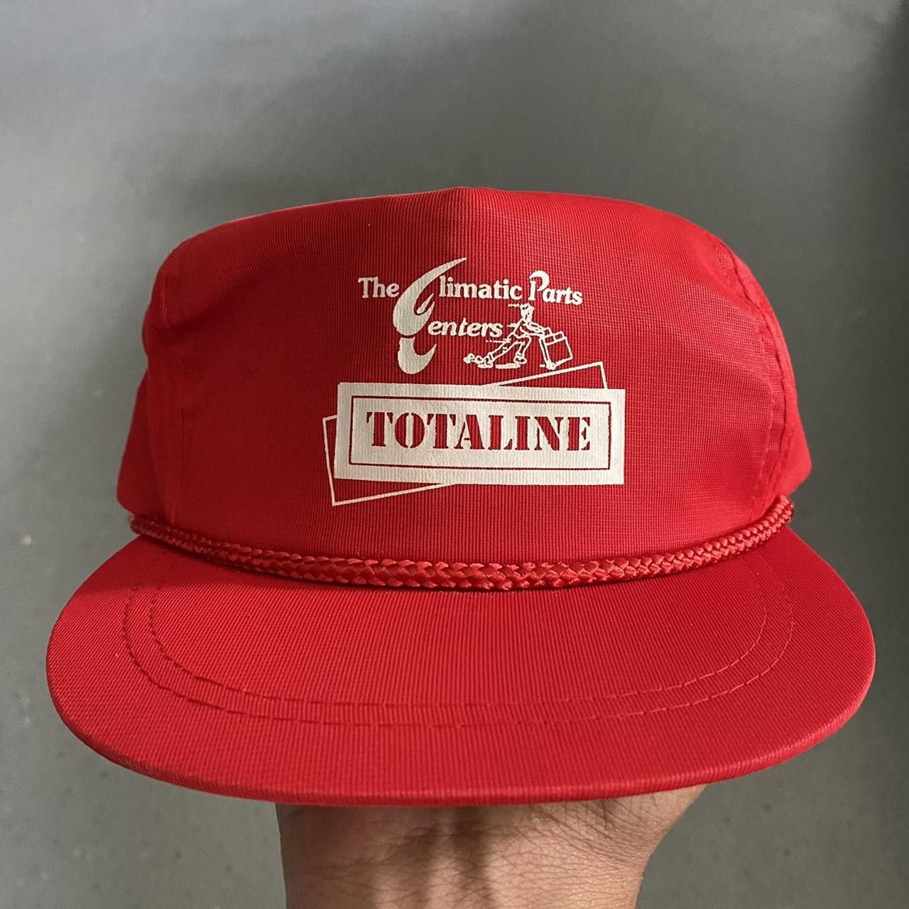 Vintage VINTAGE 1980s RED TOTALINE HAT | Grailed