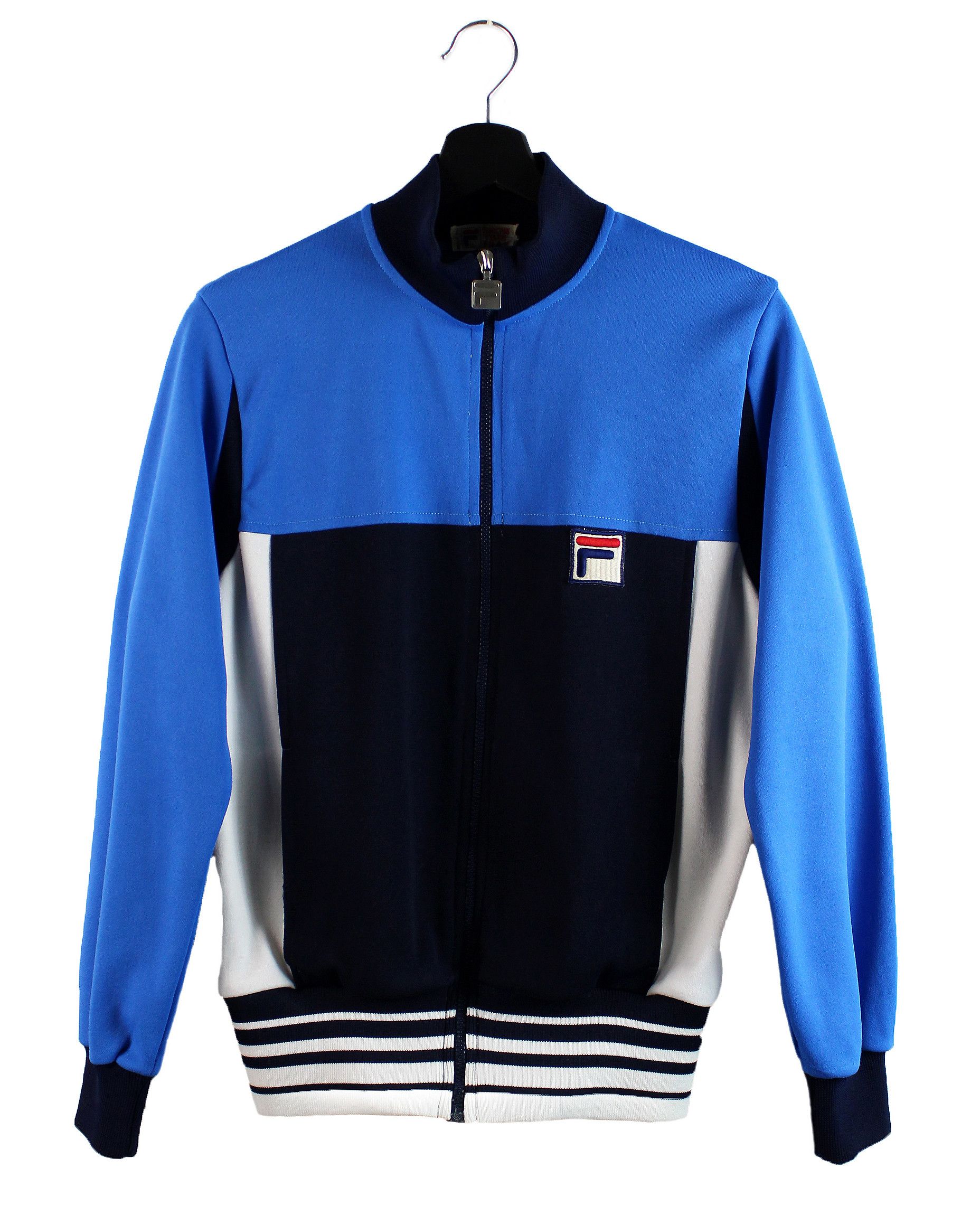 Vintage 80s vintage FILA Snow Time zip track jacket Bjorn Borg OG | Grailed