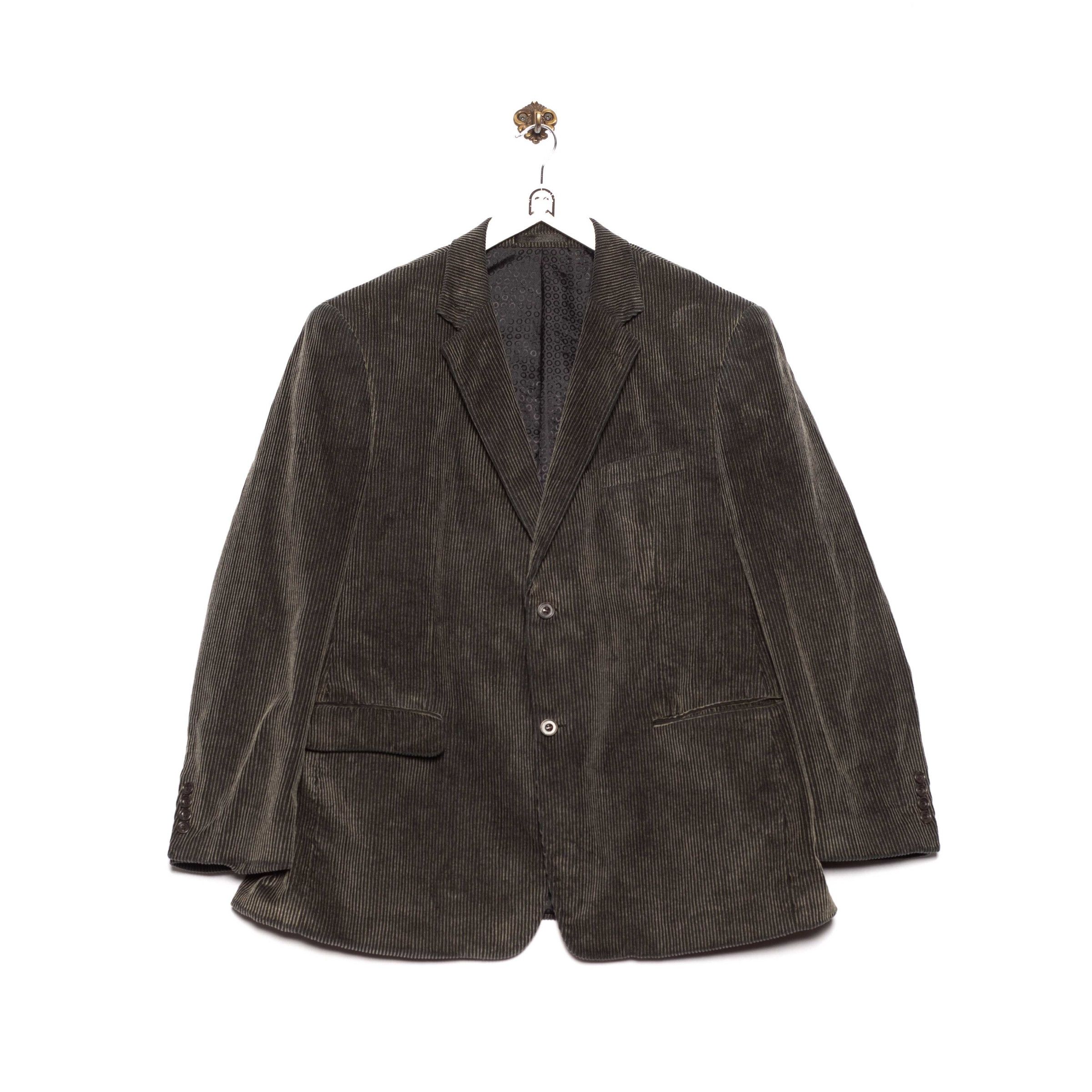 Vintage Second Hand Between-seasons jacket cord look grey | Grailed