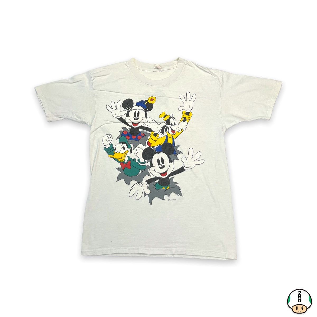 Vintage Vintage 90s Disney Micky Mouse And Friends Tee | Grailed