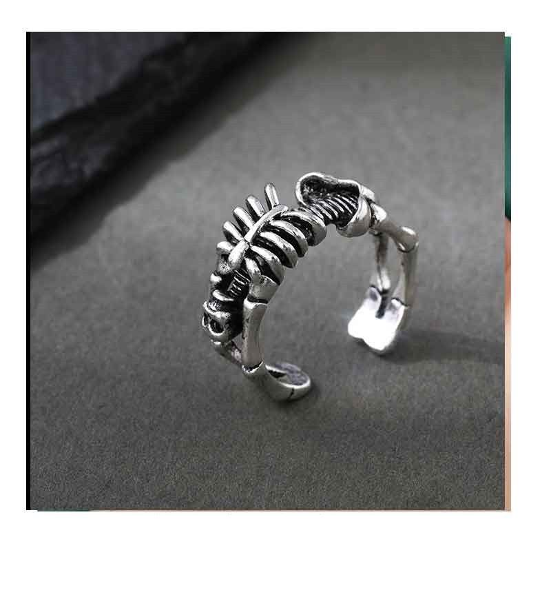 Streetwear Skull Bones Rings | Grailed