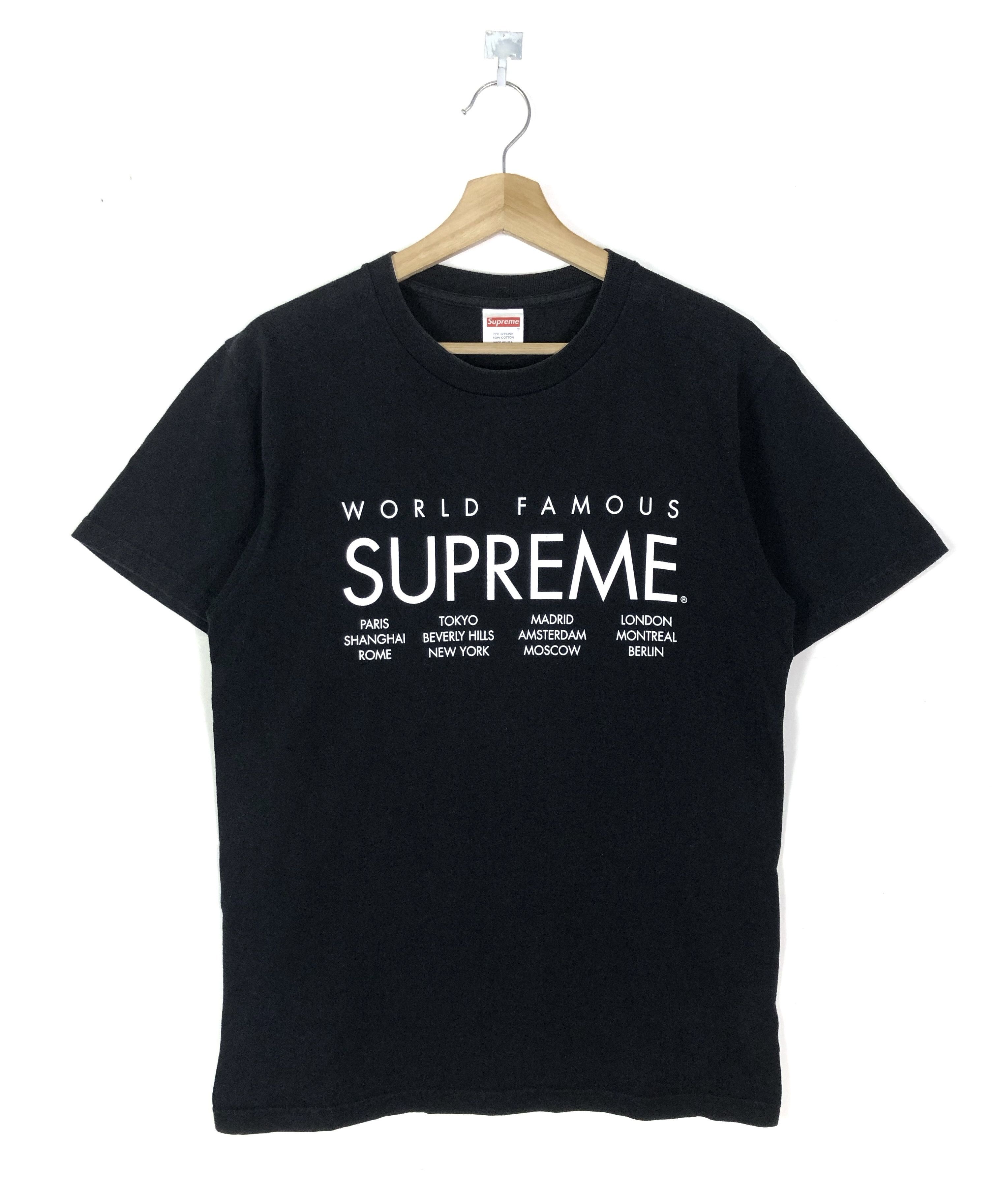 Supreme SS15 SUPREME WORLD FAMOUS INTERNATIONAL TEE | Grailed