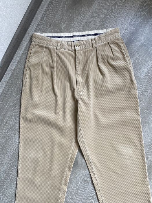 Ralph Lauren 90s Vintage POLO RALPH LAUREN Corduroy Andrew Pants 33 x 30 | Grailed