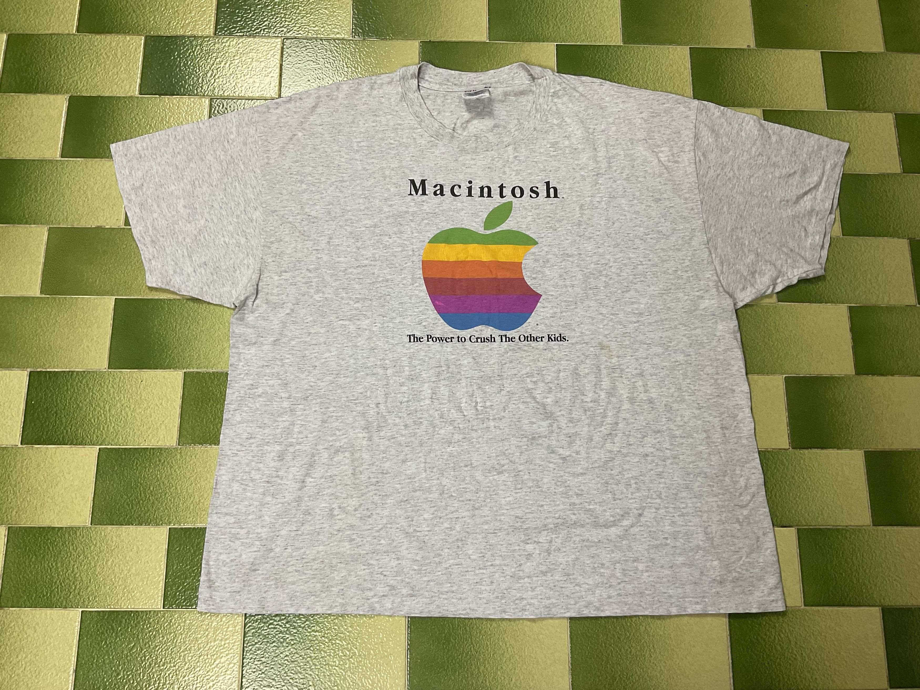 Vintage Vintage 90s Apple Macintosh T-Shirt Single Stitch Size XXL | Grailed