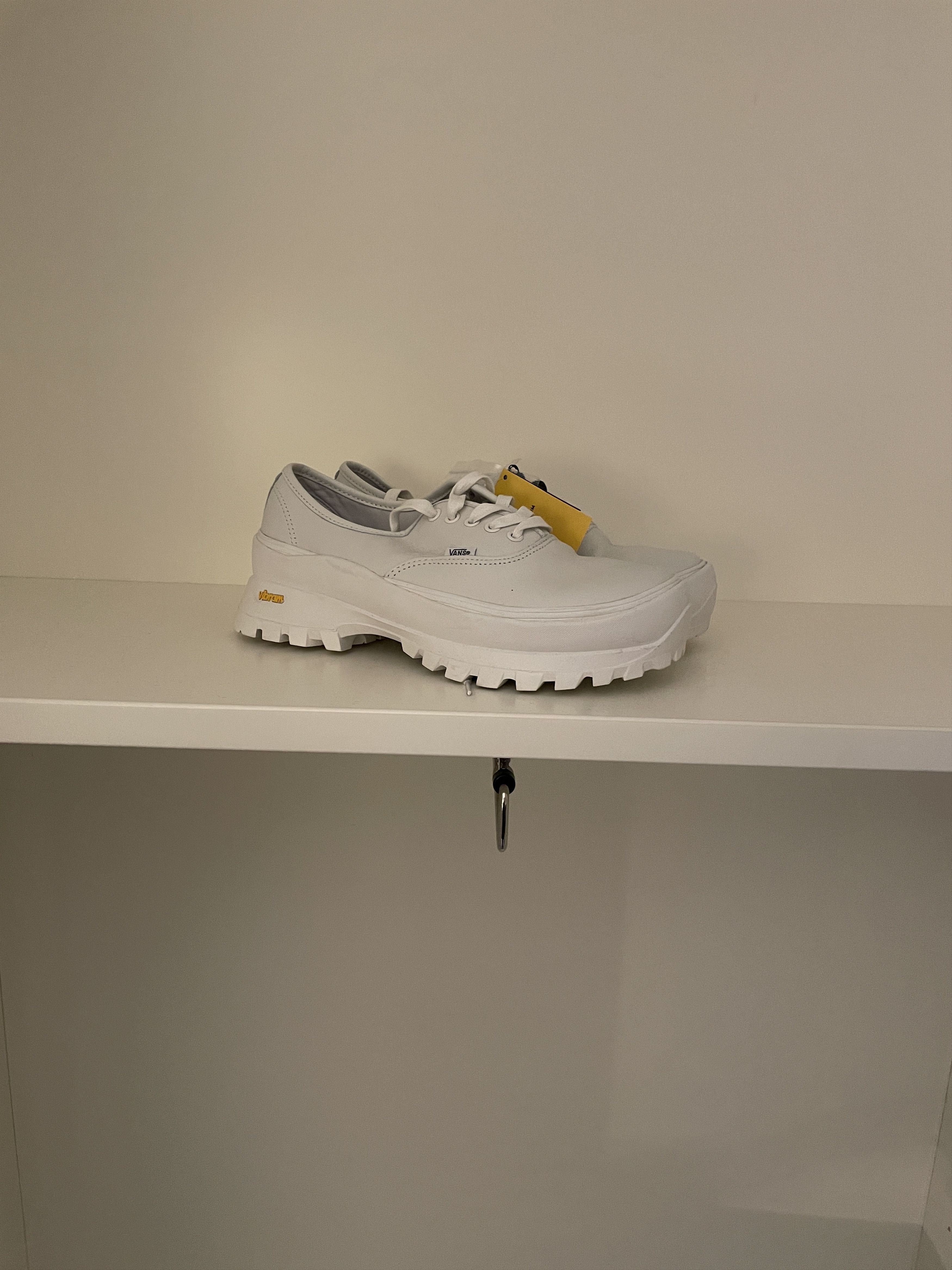 Vans × Vibram Chunky Vibram Sole White Vans | Grailed