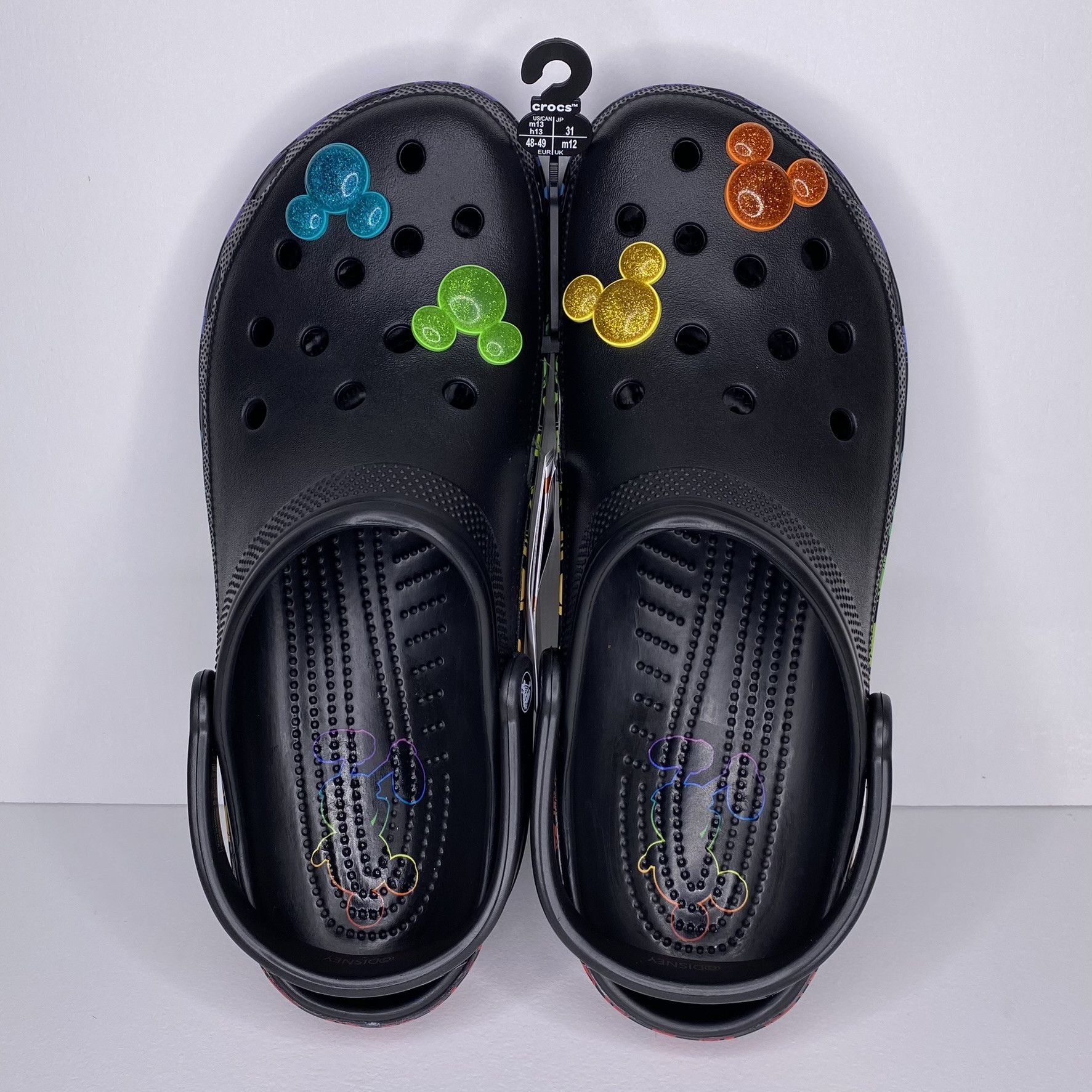 Crocs Crocs Mickey Mouse Disney Rainbow Celebration Jibbitz | Grailed