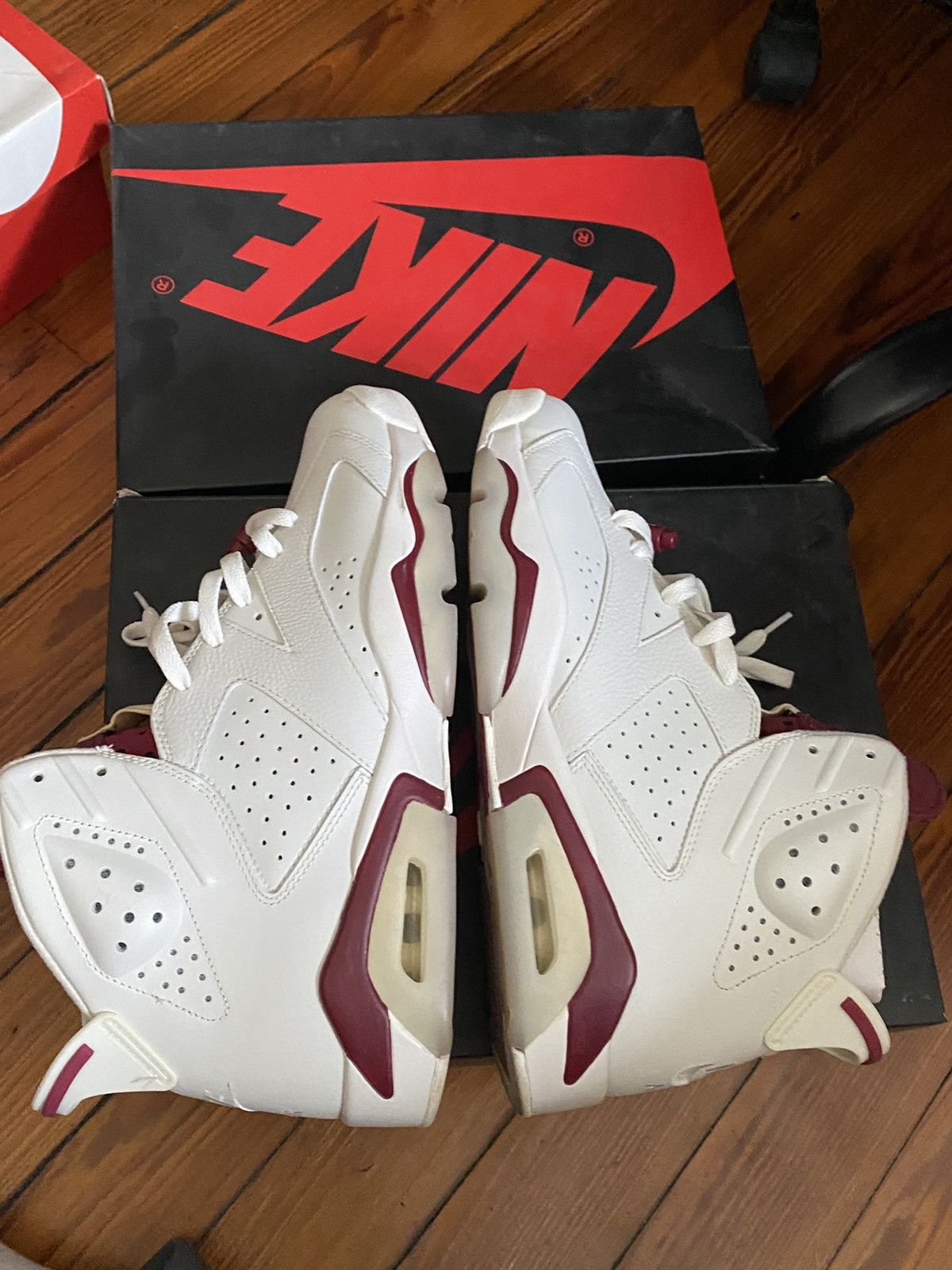 Jordan Brand × Nike Air Jordan 6 maroon size 12 Nike air | Grailed
